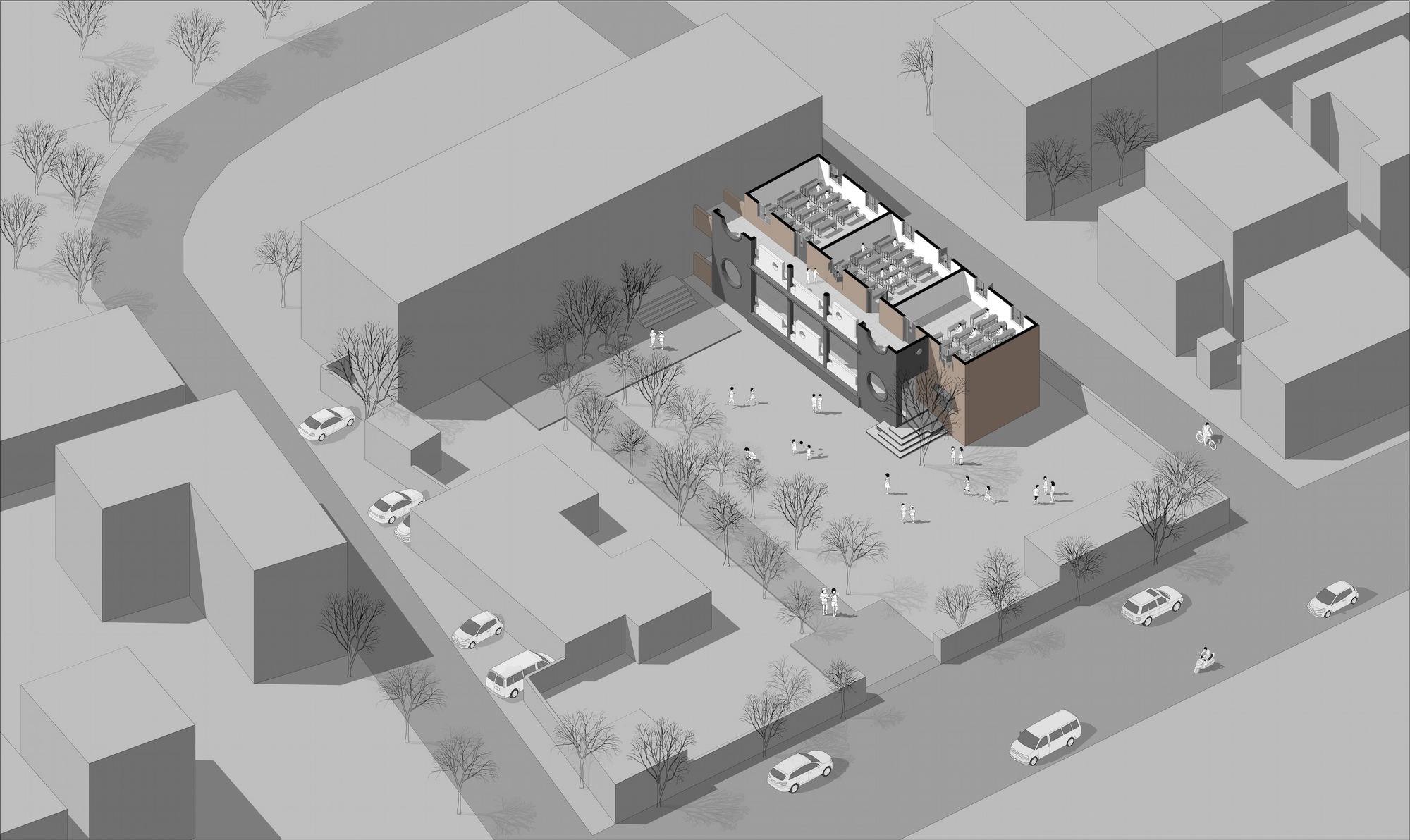 Gallery of School Under a Neem / Dhulia Architecture Design Studio - 18