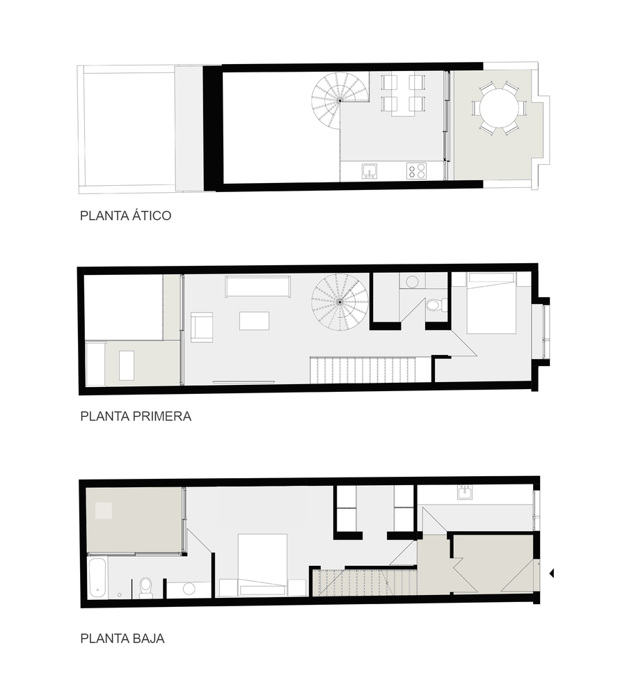 Gallery of Narrow Houses in Spain: Making the Most of Small Spaces - 5