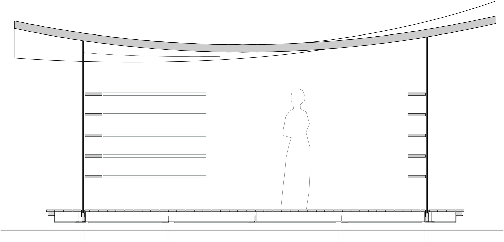 Galería de Pabellón de lectura White Sheet / Ninja Stuudio - 14