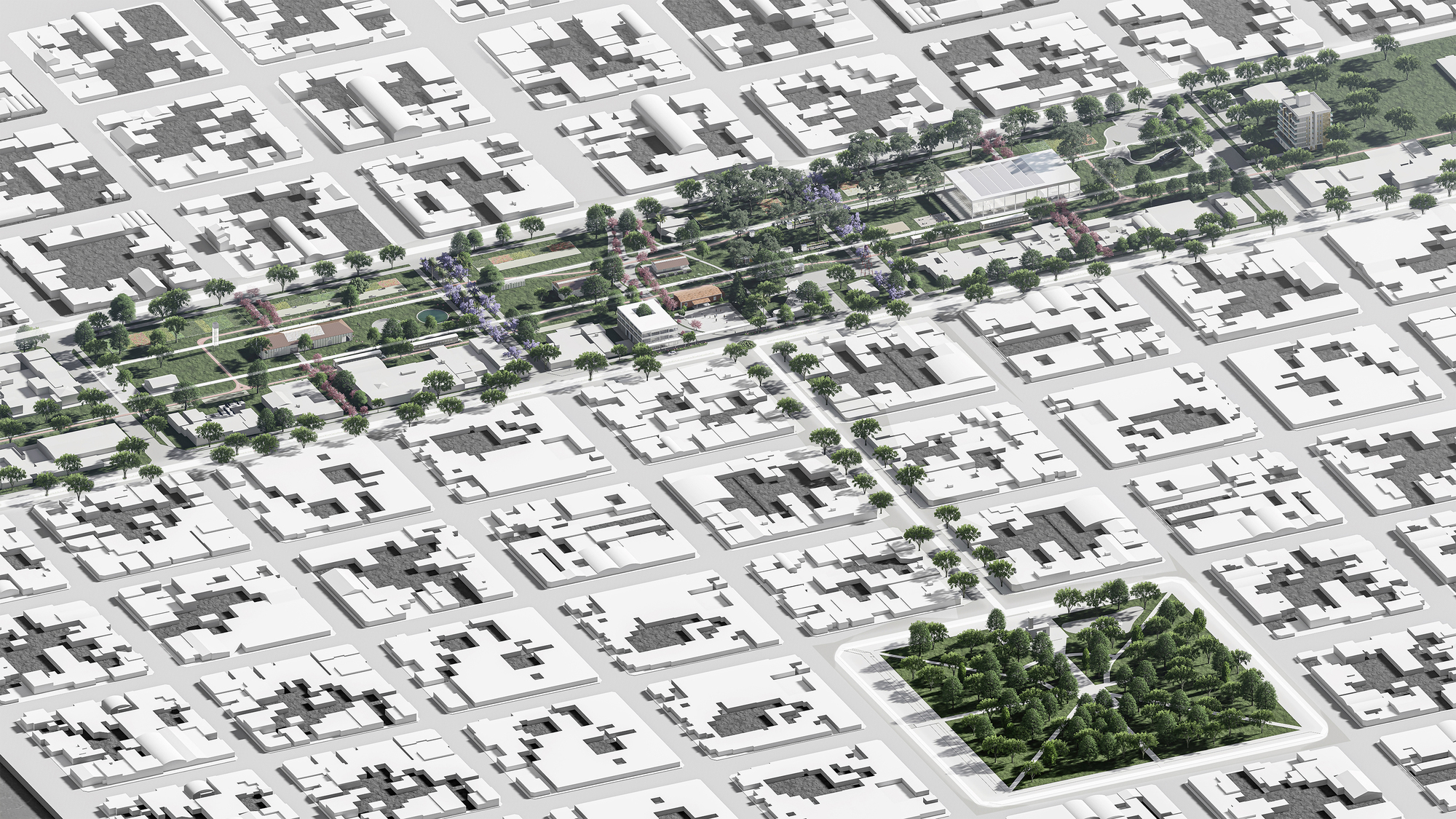 Galería de Conoce el proyecto ganador para el Parque Central Freyre en ...