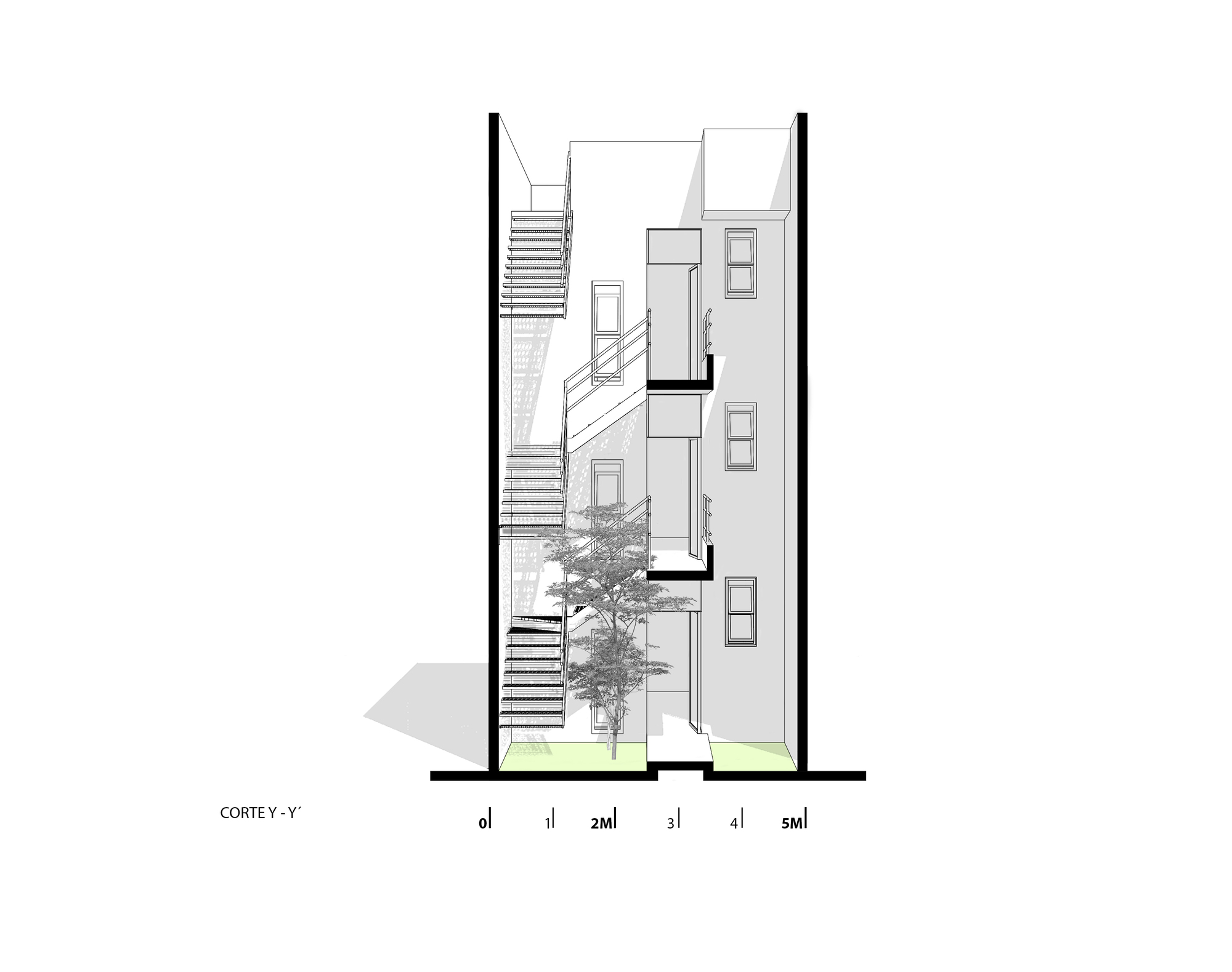 Galería de Edificio Estudia Vertical / METAMORFO Arquitectos - 15