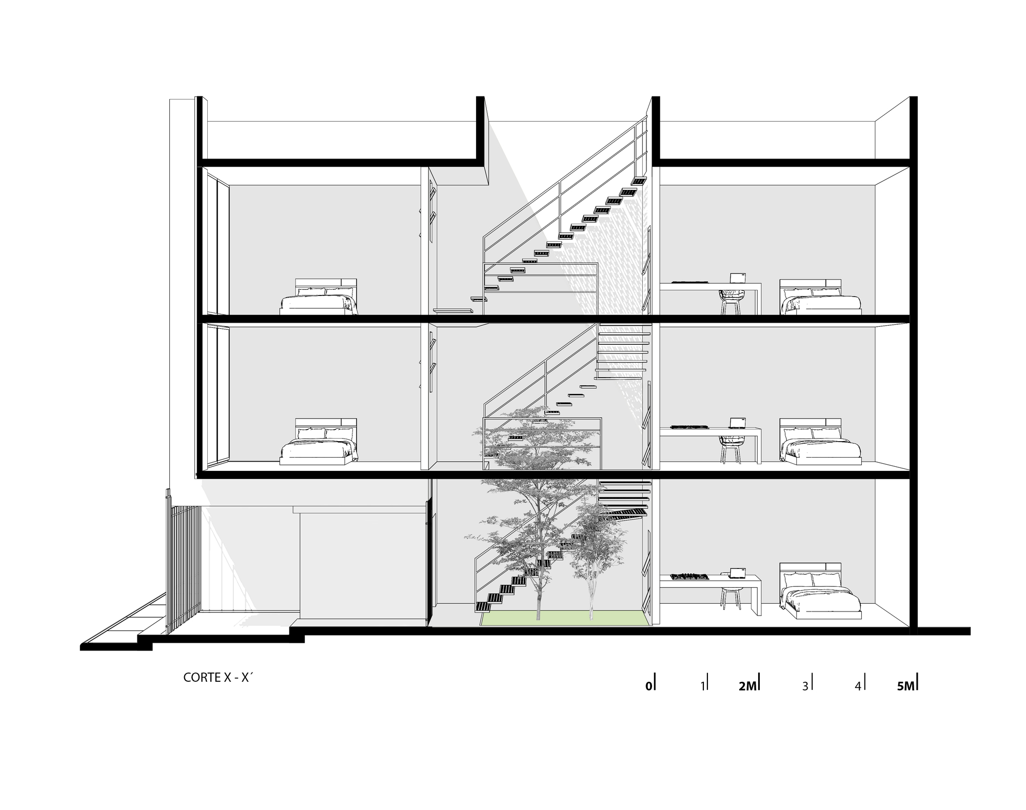 Galería de Edificio Estudia Vertical / METAMORFO Arquitectos - 14