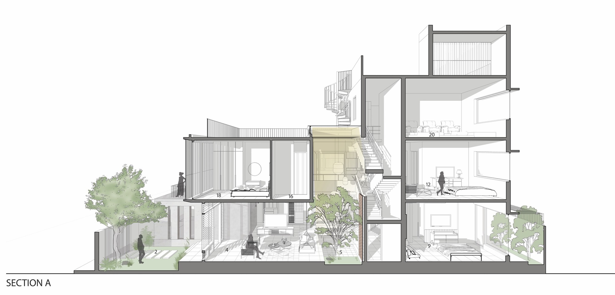 Gallery of Screen House / Kamat & Rozario Architecture - 19