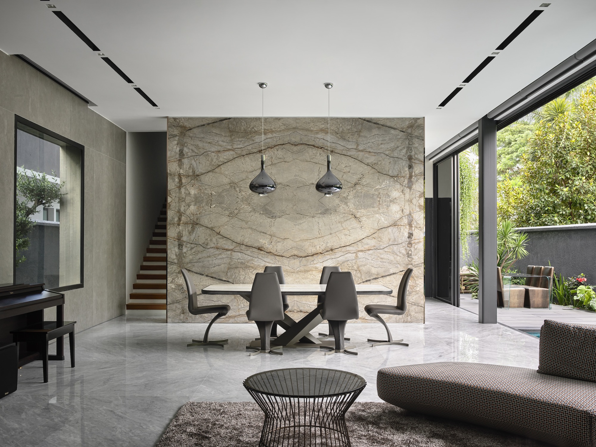 Gallery of Concrete Yin Yang House / HYLA Architects - 5