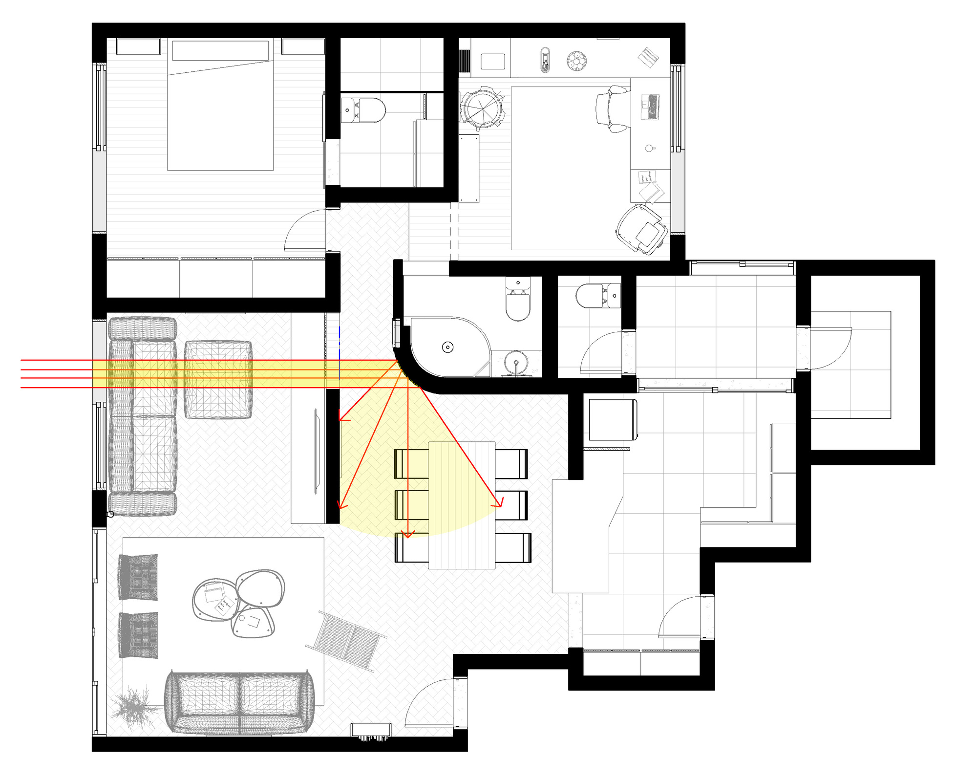 Galeria de Apartamento RMG / André Becker - 14