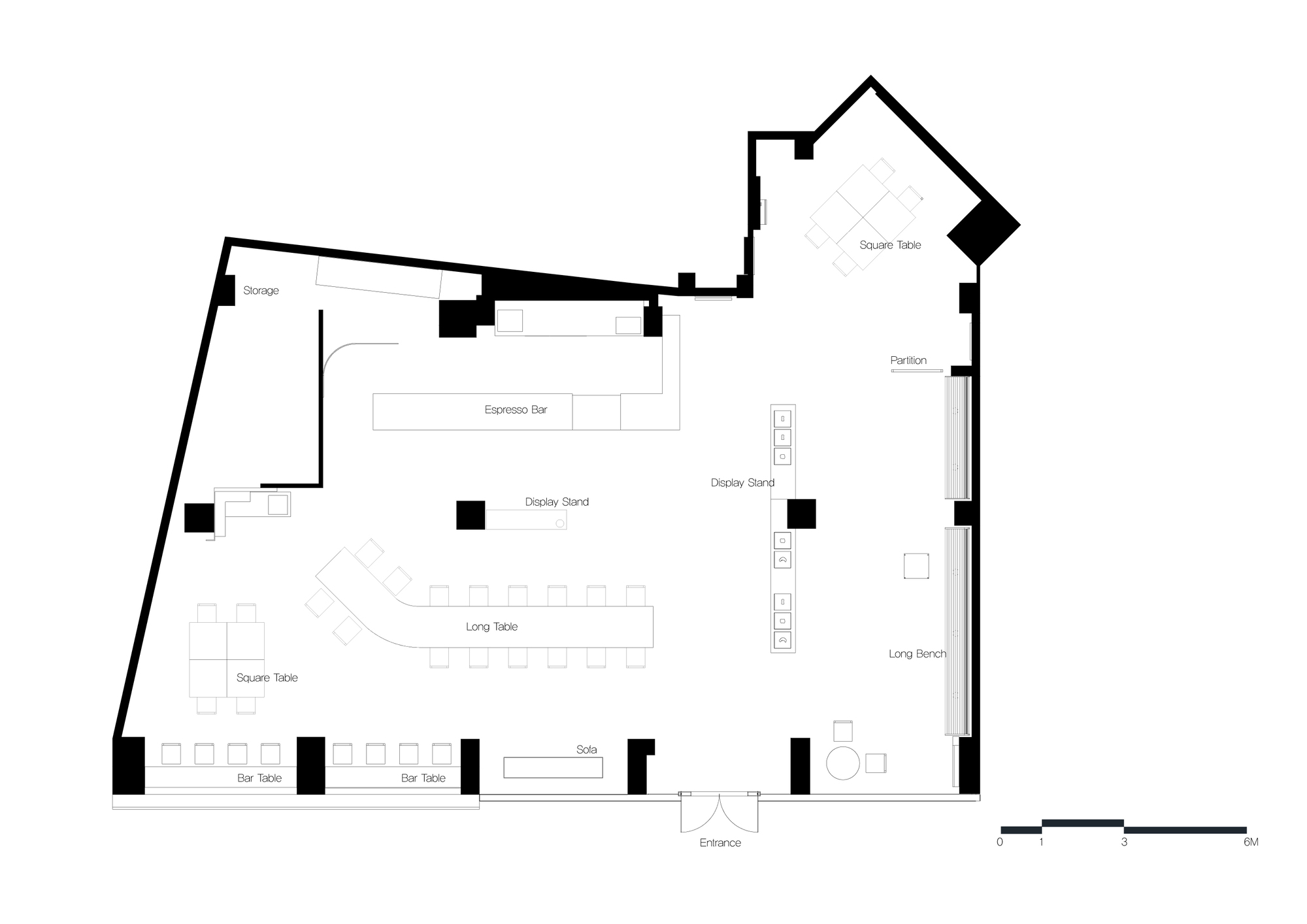 Gallery of Café dof / designstudio.ure - 17