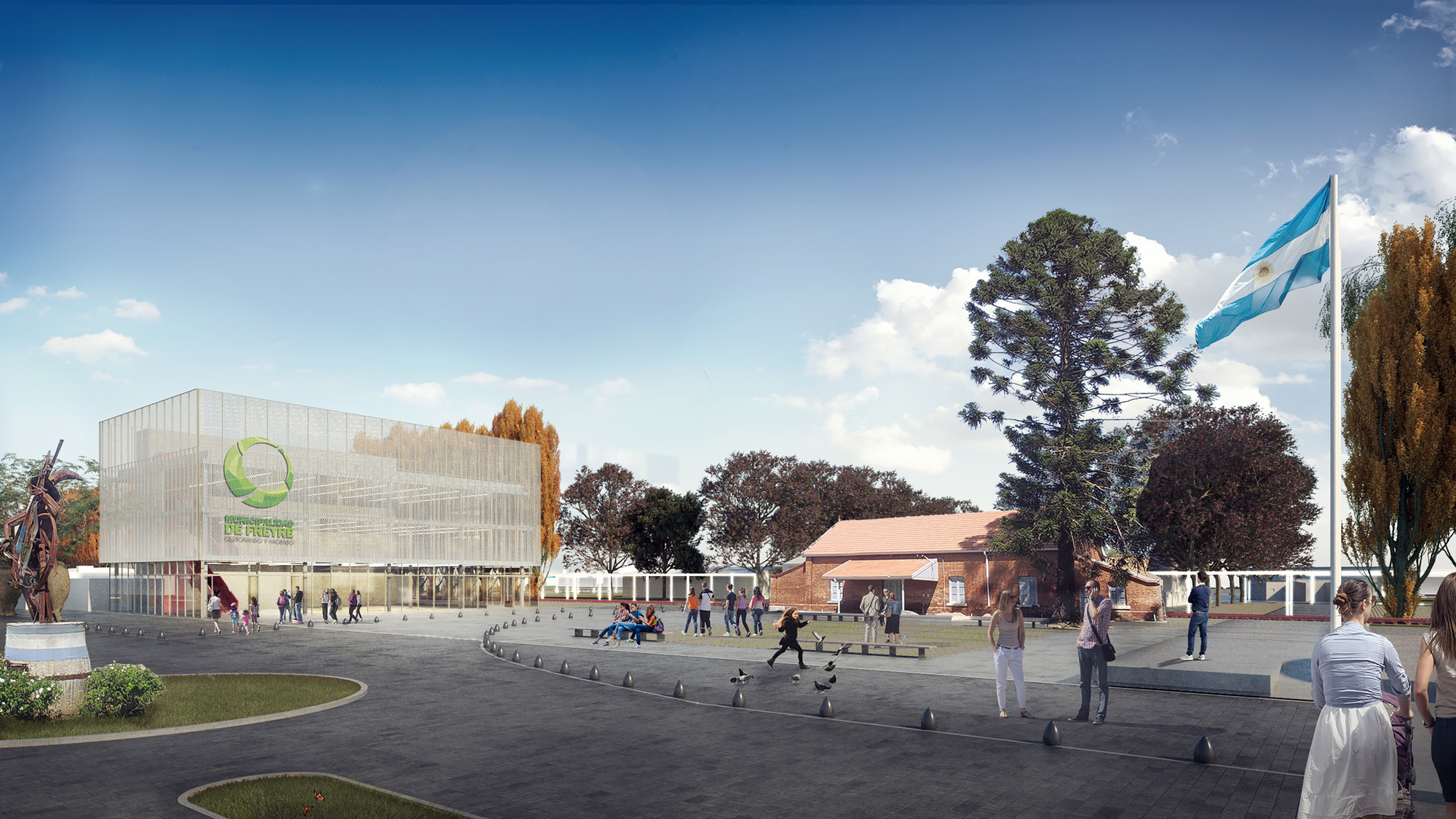 Galería de Conoce el proyecto ganador para el Parque Central Freyre en ...