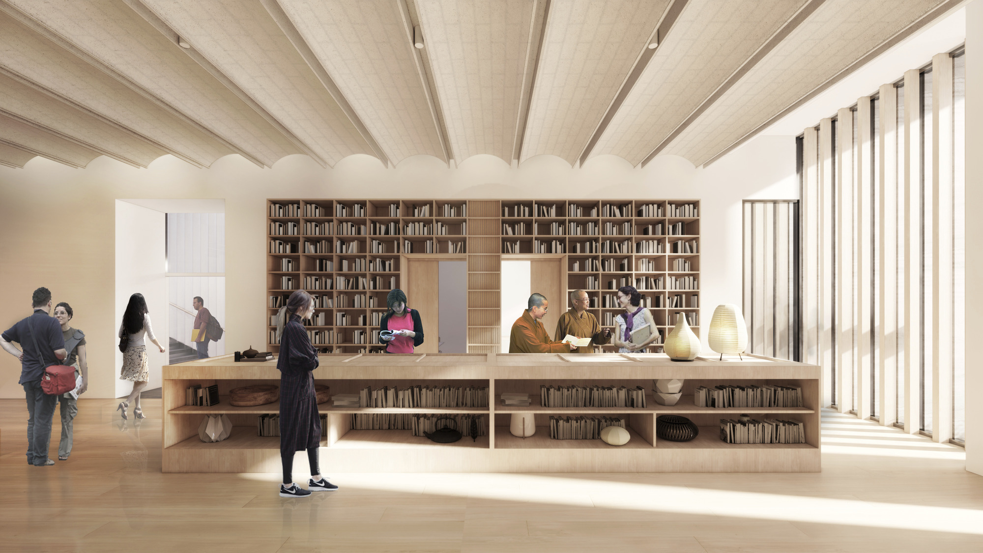 Gallery of SOM Breaks Ground on New American Buddhist Cultural Society ...