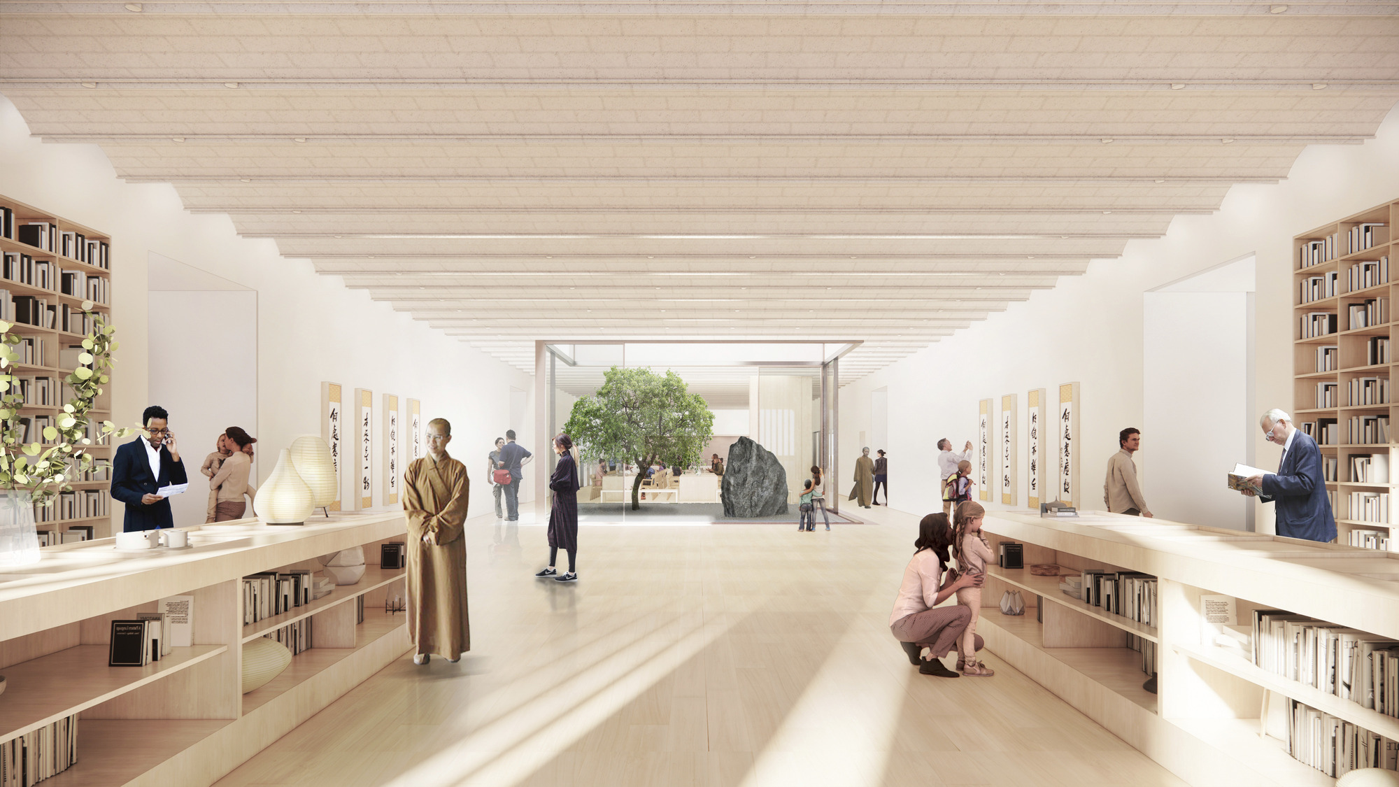 Gallery of SOM Breaks Ground on New American Buddhist Cultural Society ...