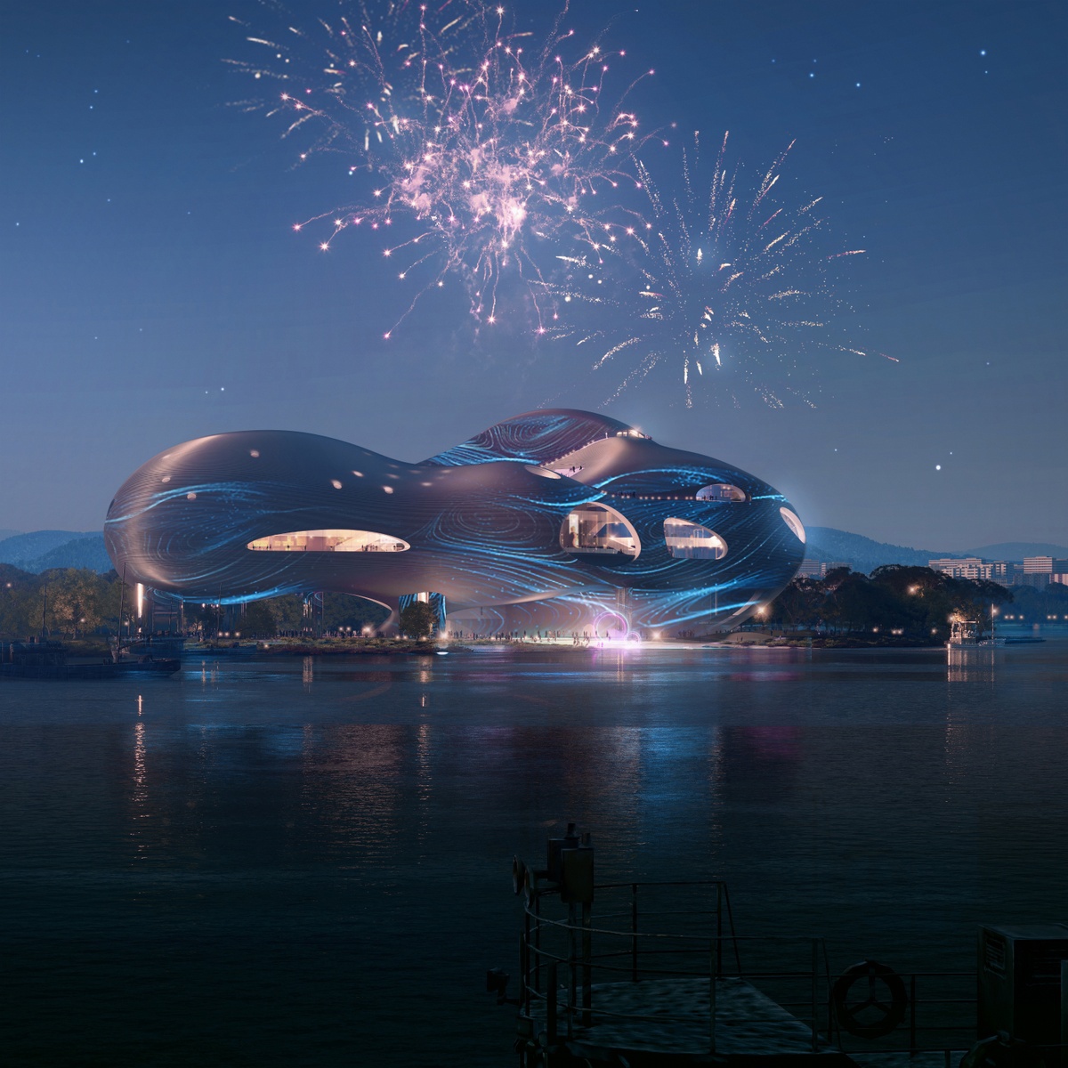 Gallery of OPEN Architecture Wins Competition to Design the Yichang ...