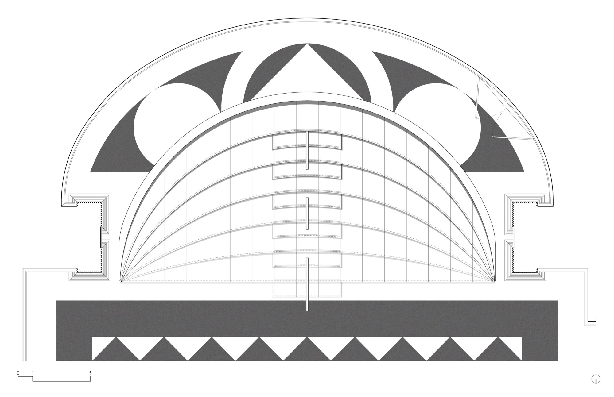 Gallery of 190 South LaSalle Lobby with Amphitheater / Norman Kelley - 13