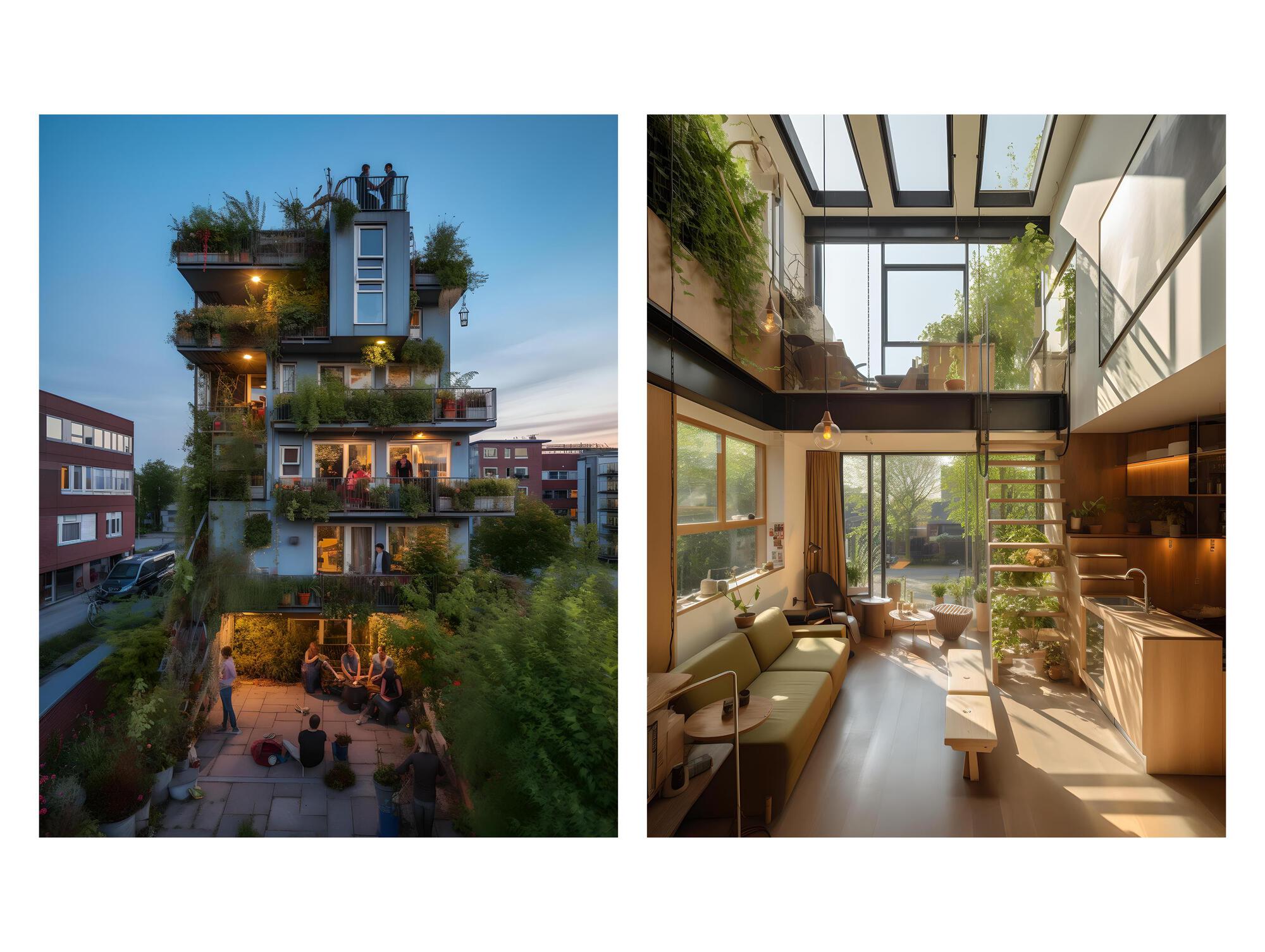 画廊 AI人工智能如何“想象”当代住宅？15个国家测试 - 55