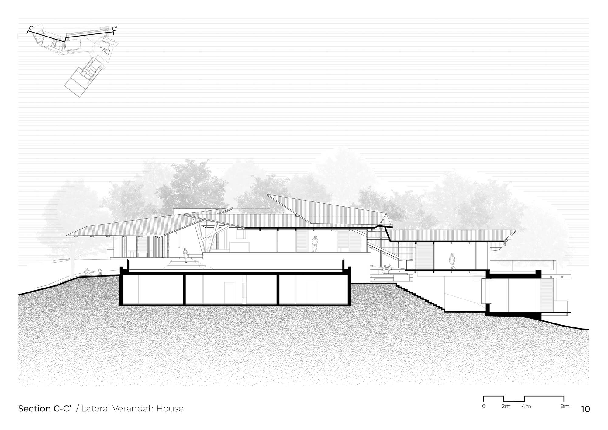 Gallery of Lateral Verandah House / Malik Architecture - 43