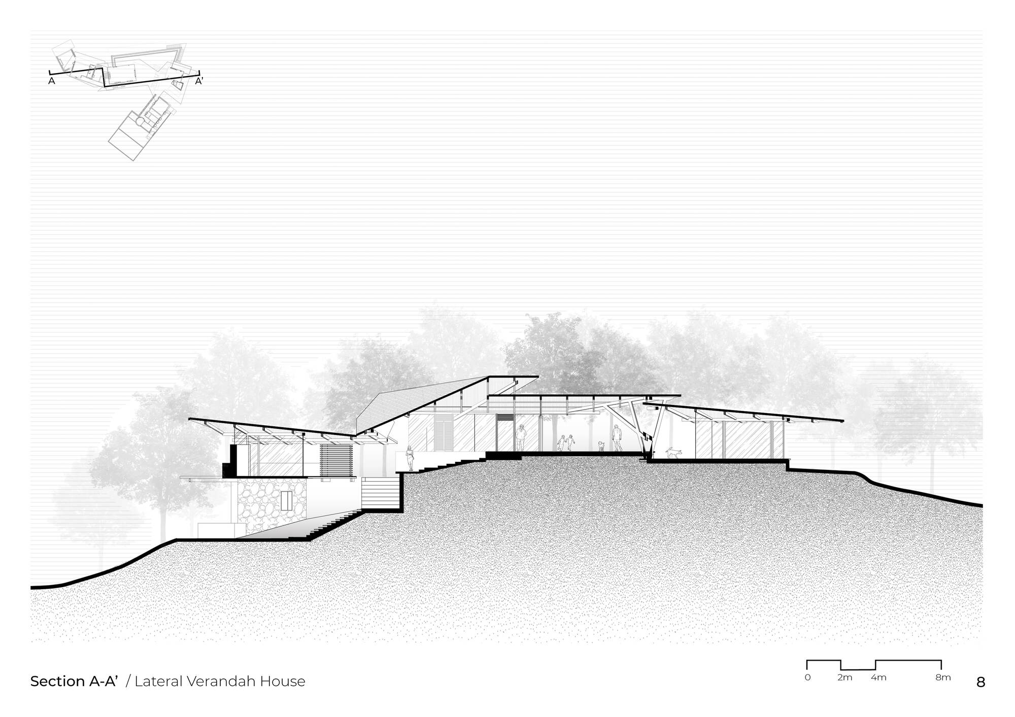 Gallery of Lateral Verandah House / Malik Architecture - 41