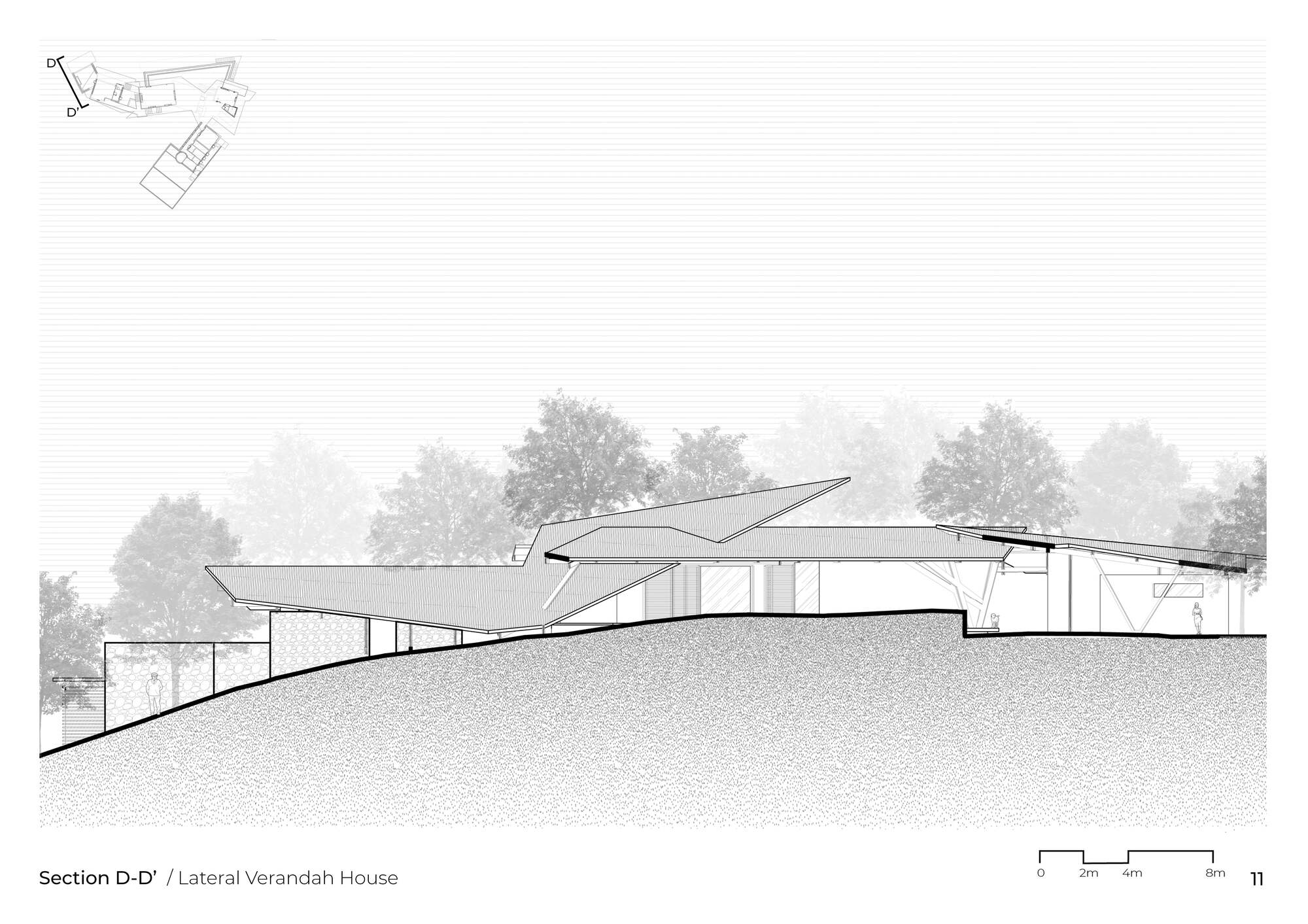 Gallery of Lateral Verandah House / Malik Architecture - 44