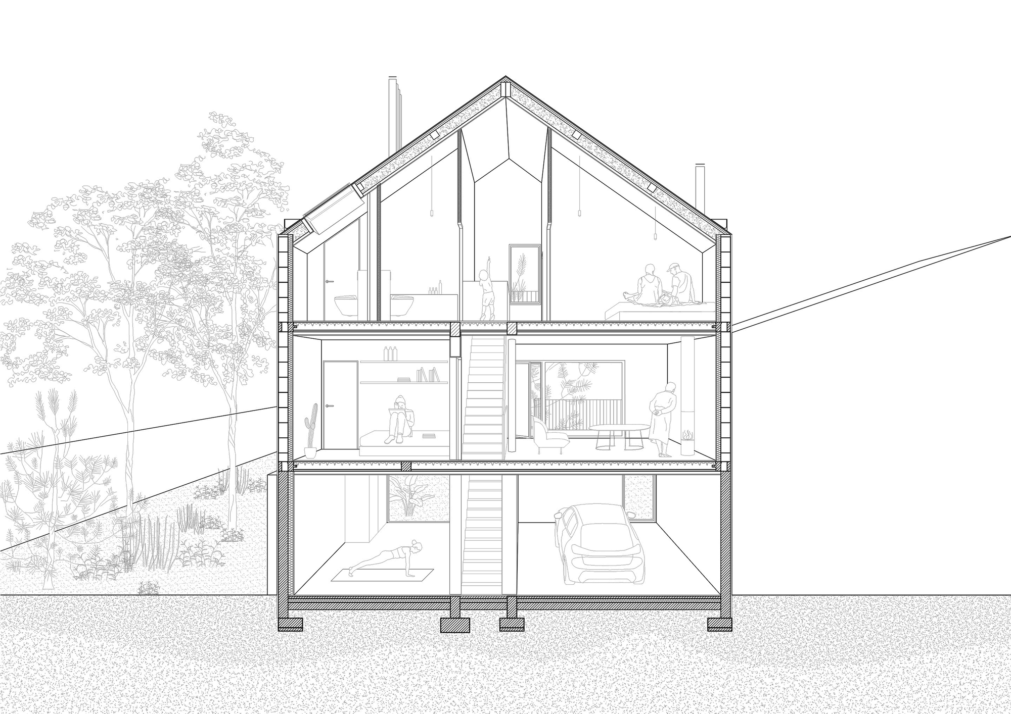 Gallery of 3 Houses / NOVO architectures - 20