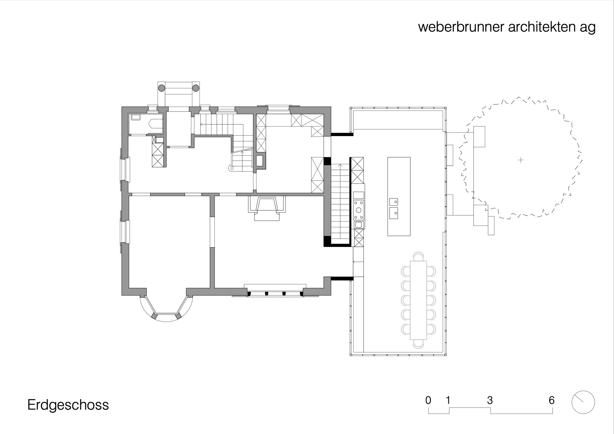 Gallery of B4 House Conversion and Extension / weberbrunner architekten ...