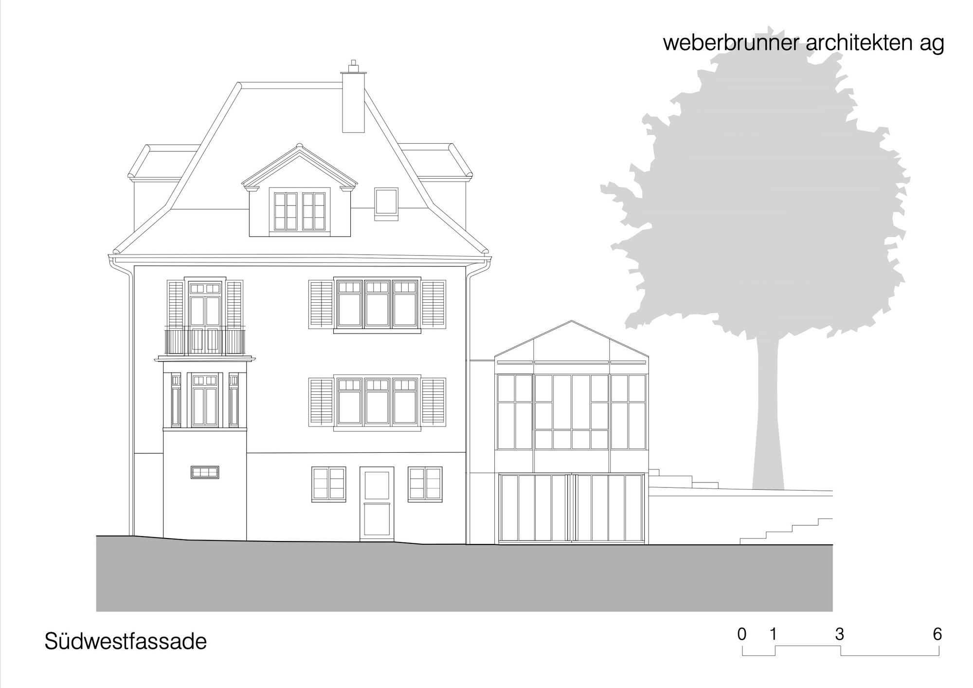 Gallery of B4 House Conversion and Extension / weberbrunner architekten ...