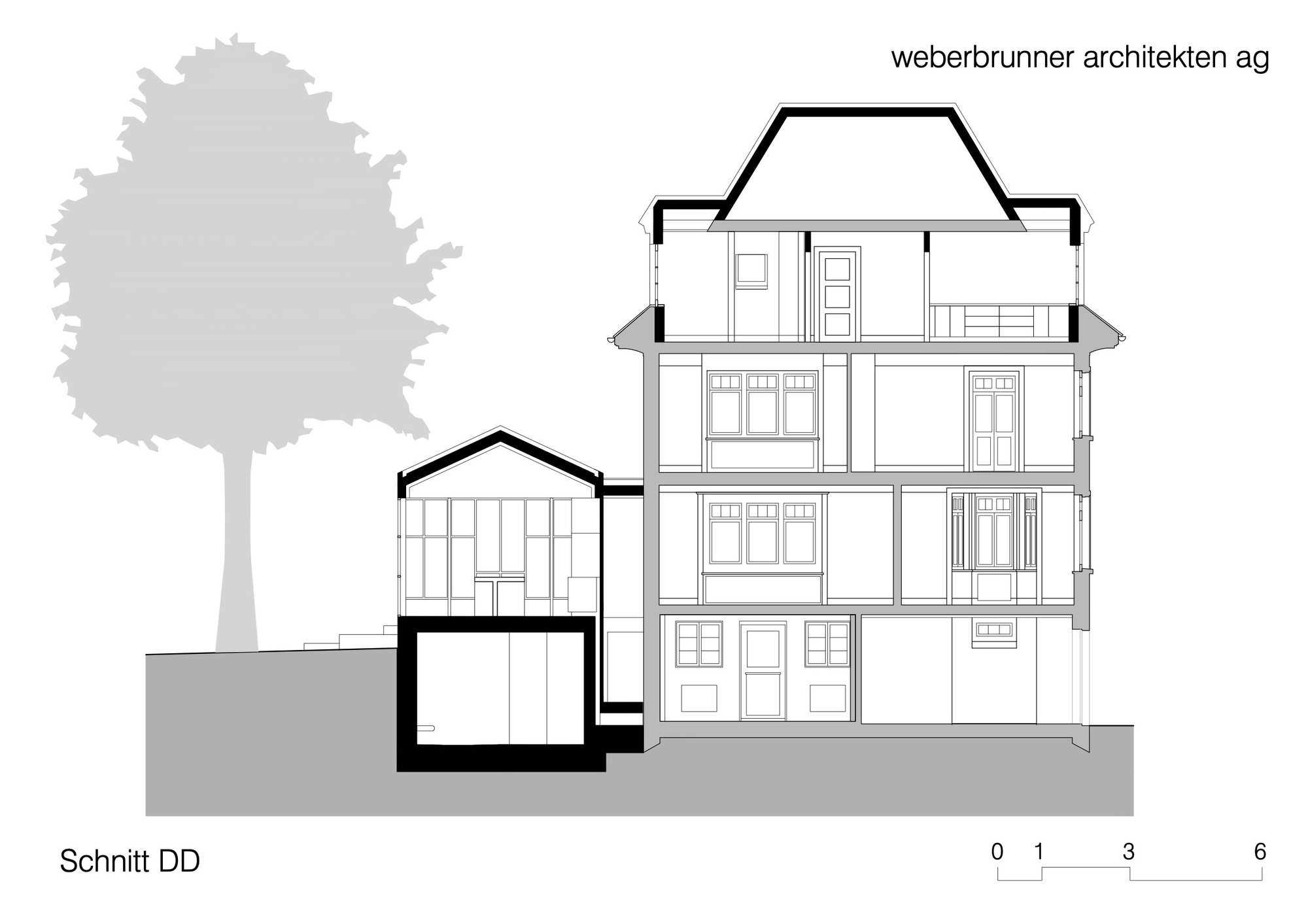 Gallery of B4 House Conversion and Extension / weberbrunner architekten ...