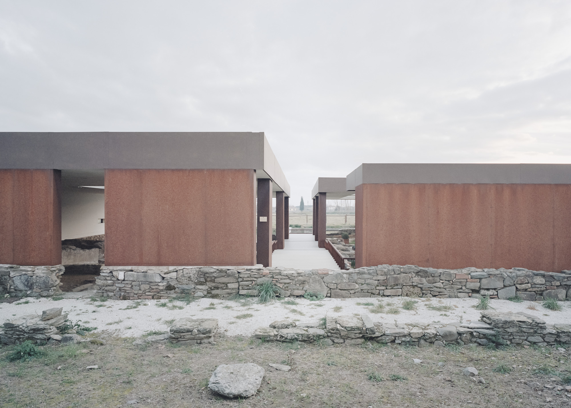 Gallery of Domus Affreschi Archeological Building Cover / LDArchitects - 15