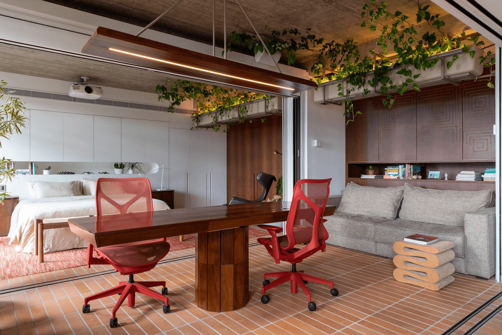 Gallery of Varanda Apartment / Estudio Guto Requena - 15