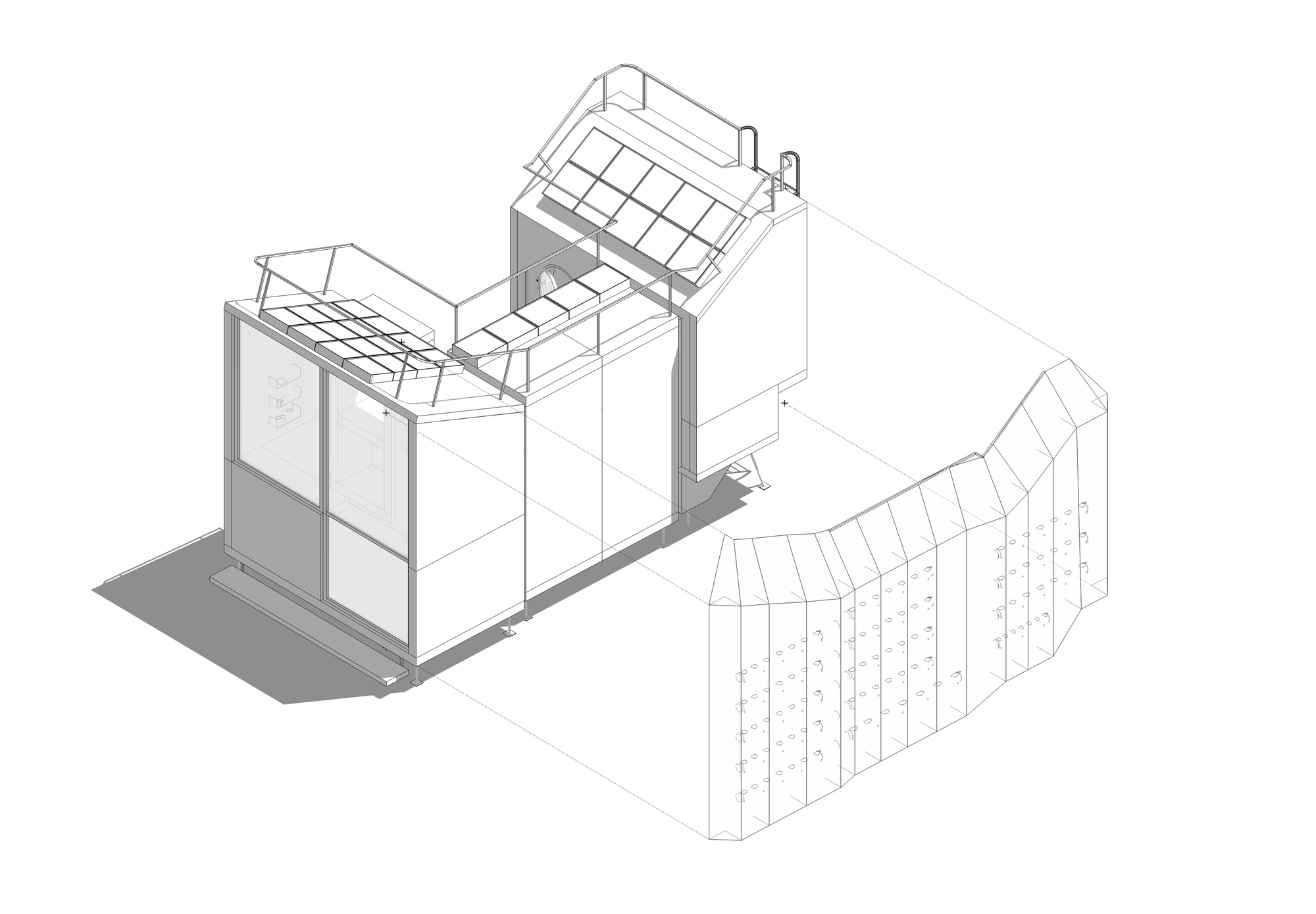 Galería de Hábitat X: Un pequeño habitáculo y laboratorio para el ...