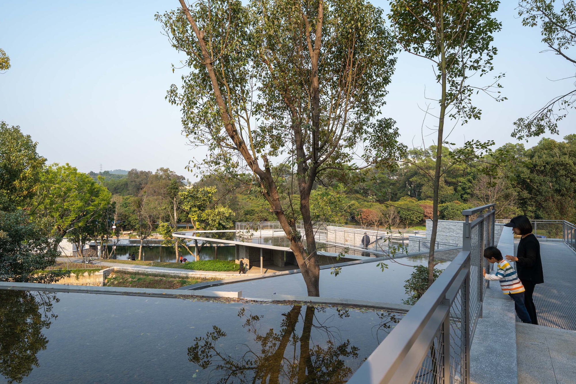 Gallery of WENSHANDIESHUI Station of The XILI Lake Greenway / TJAD ...