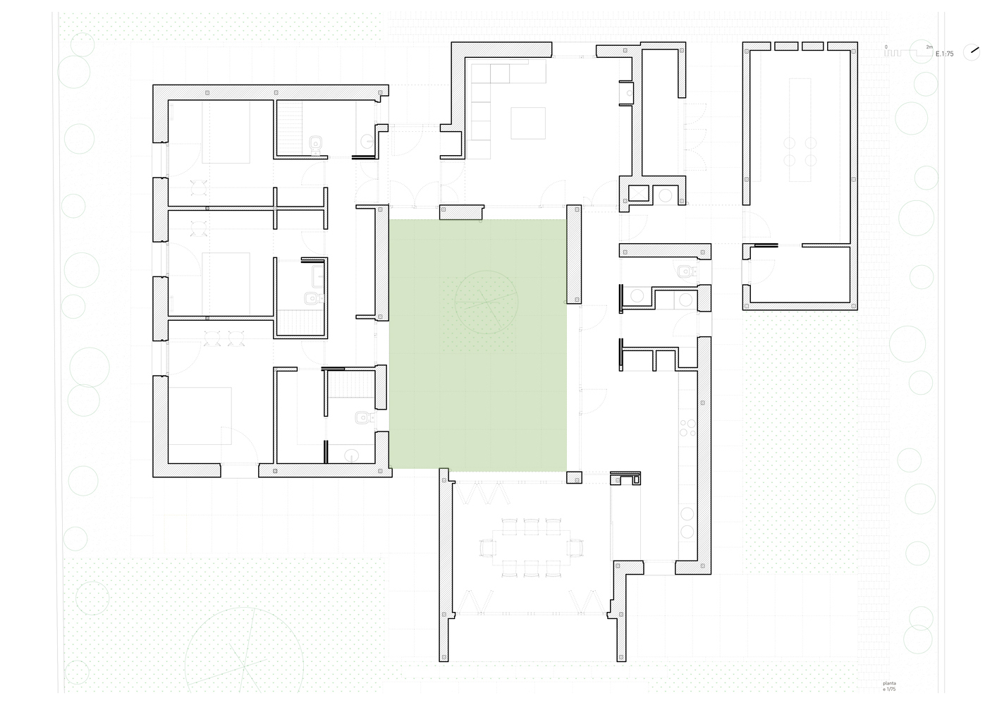 Galería de ¿Cómo son los patios interiores de las casas españolas? 10 ...