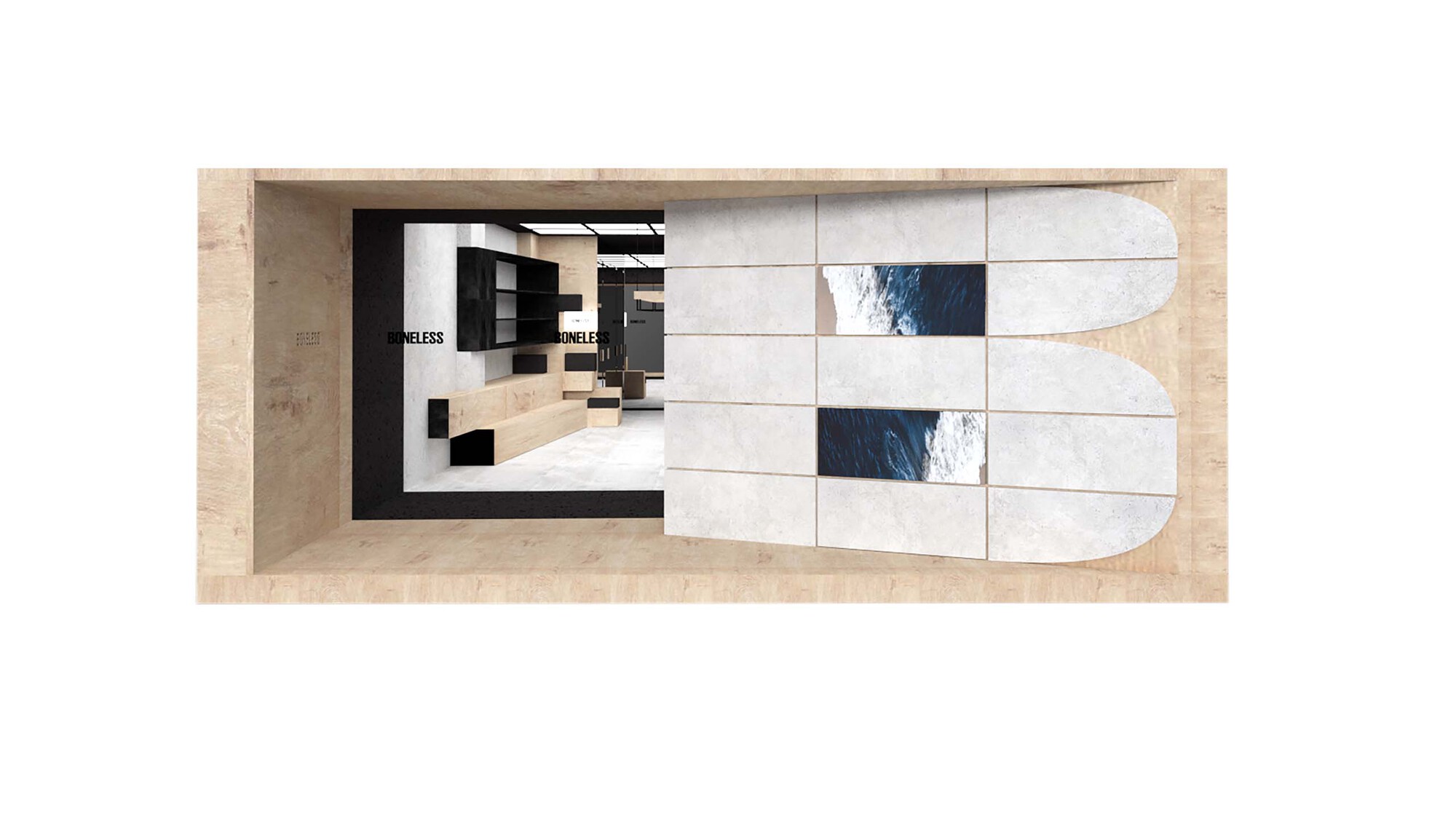 Gallery of BONELESS Concept Store / Supercloud Studio - 18