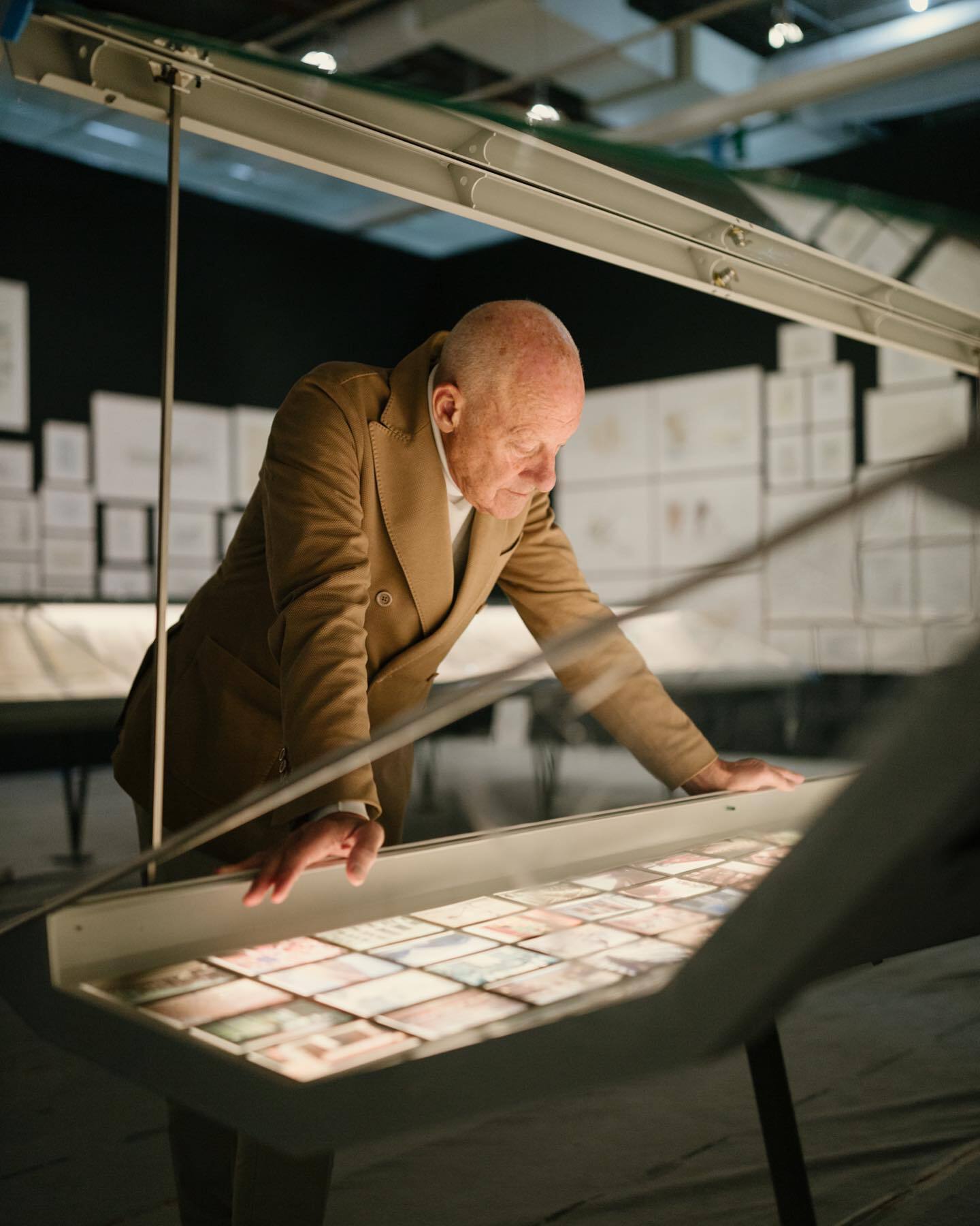 Gallery of Norman Foster Designs Display Cases for Retrospective at the ...