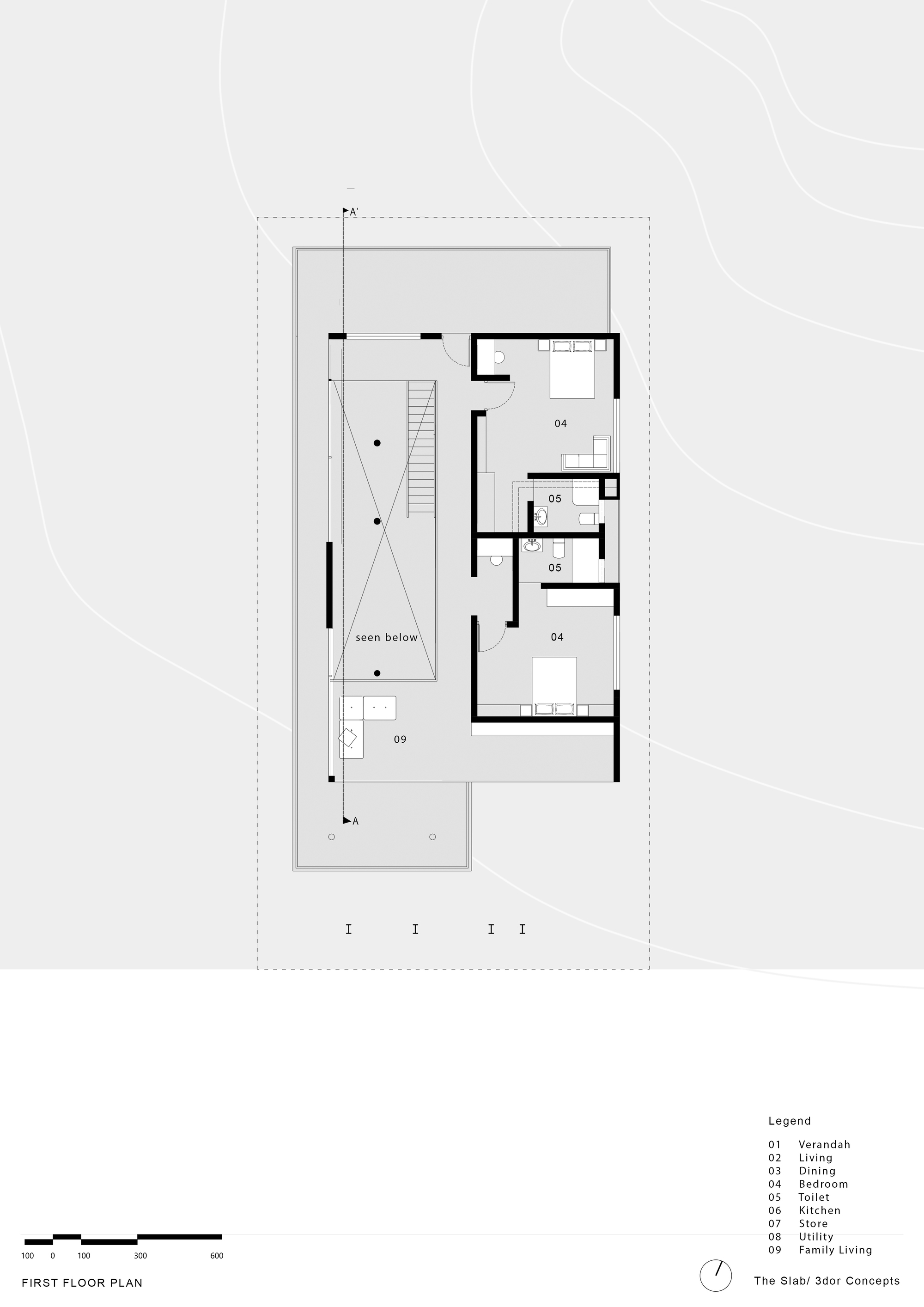 Gallery of The Slab House / 3dor Concepts - 23