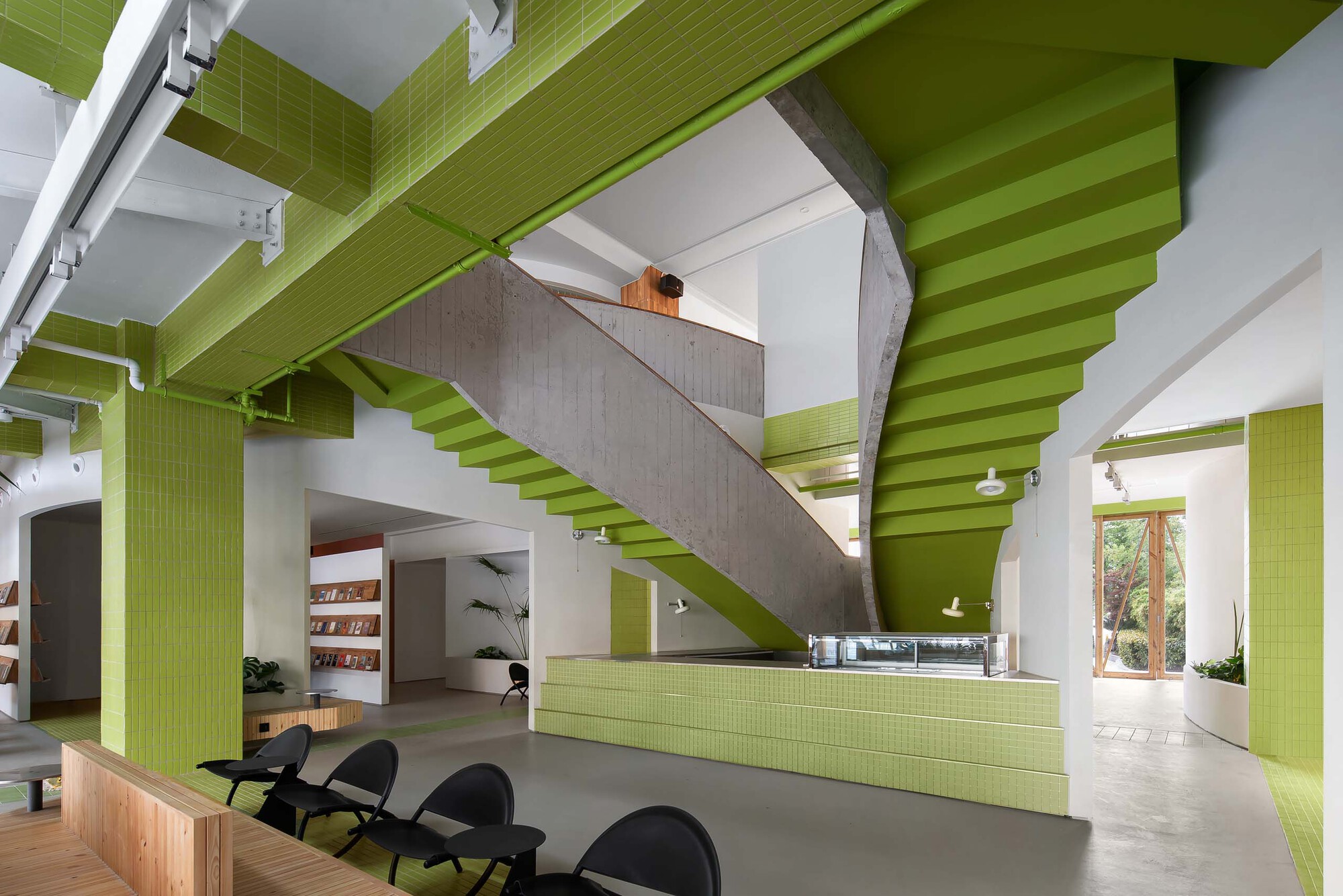 Gallery of Under the Eaves Coffee Shop / Displacement Architects - 7