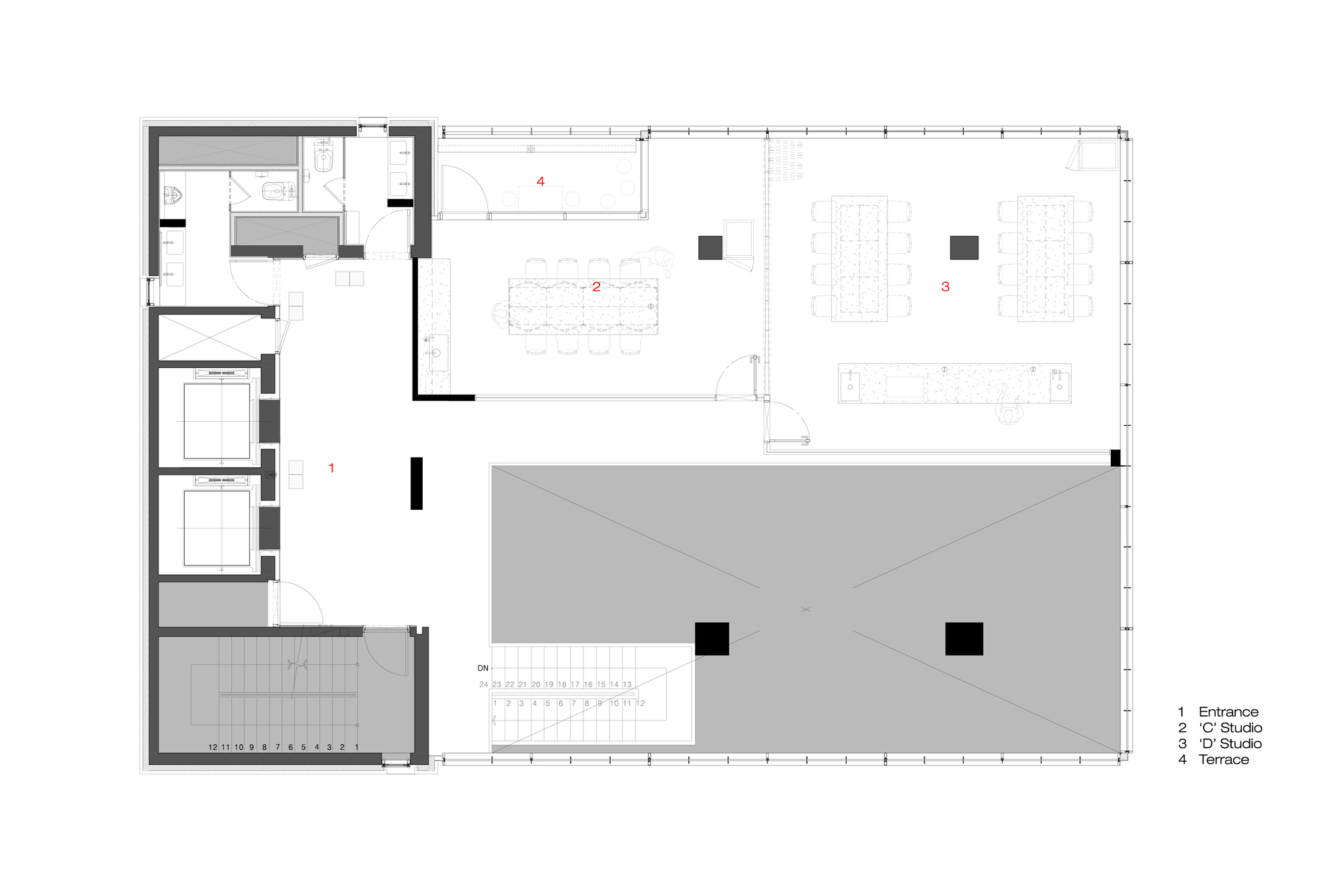 Gallery of Hello Monday Coworking Space Lounge / Bananafish - 16