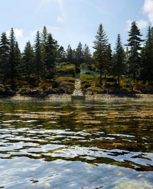 Galería de BIG diseña una isla autosuficiente para una marca de ropa ...