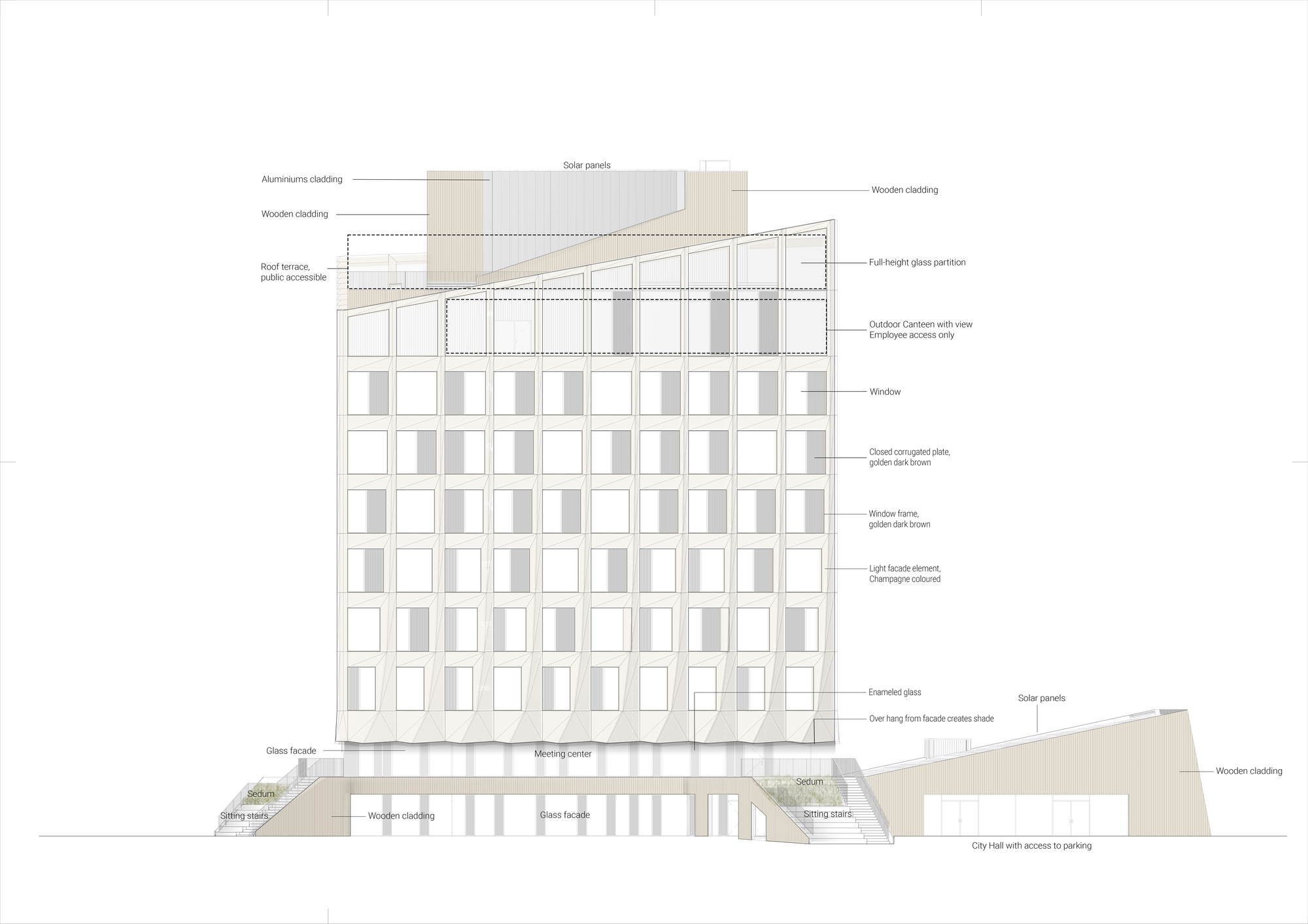 Gallery of Høje-Taastrup City Hall / PLH Arkitekter - 35
