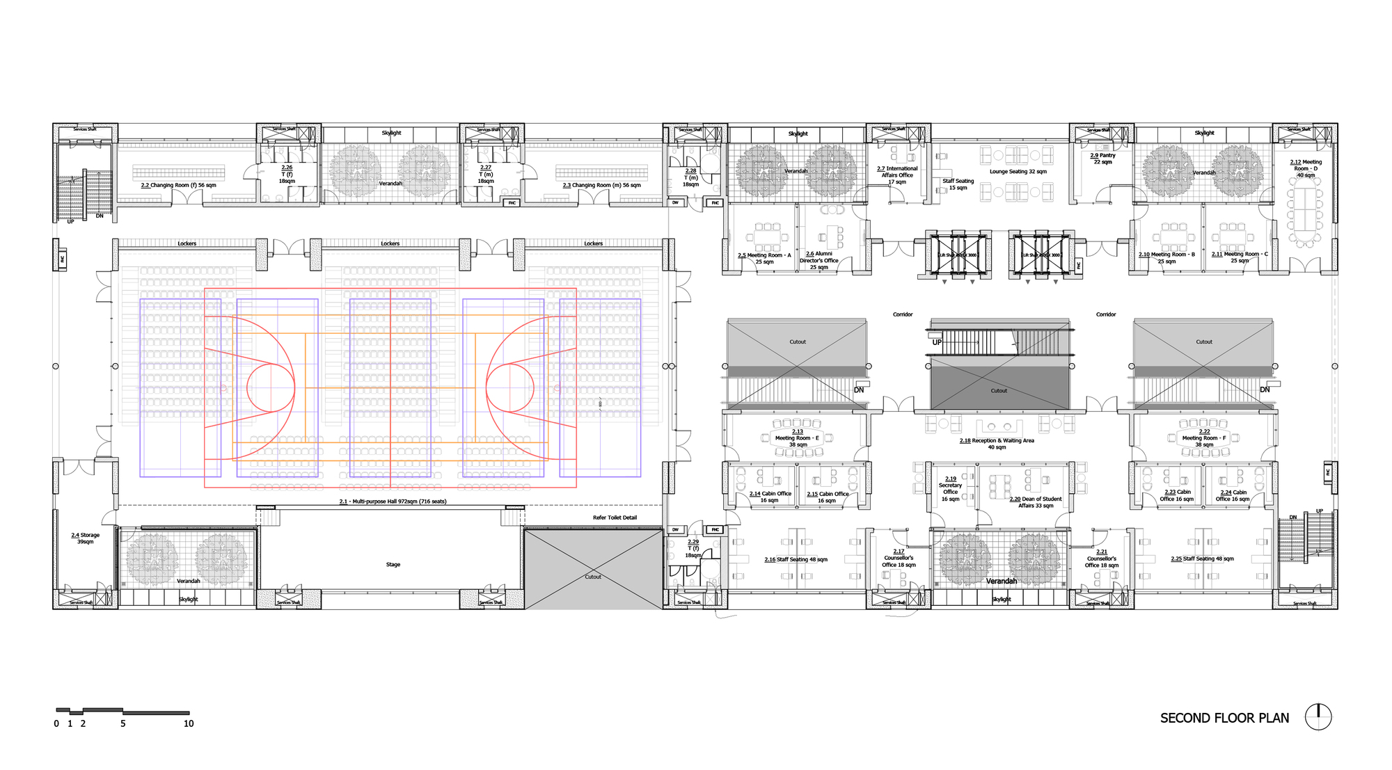 画廊 艾哈迈达巴德大学中心 / Stephane Paumier Architects - 31