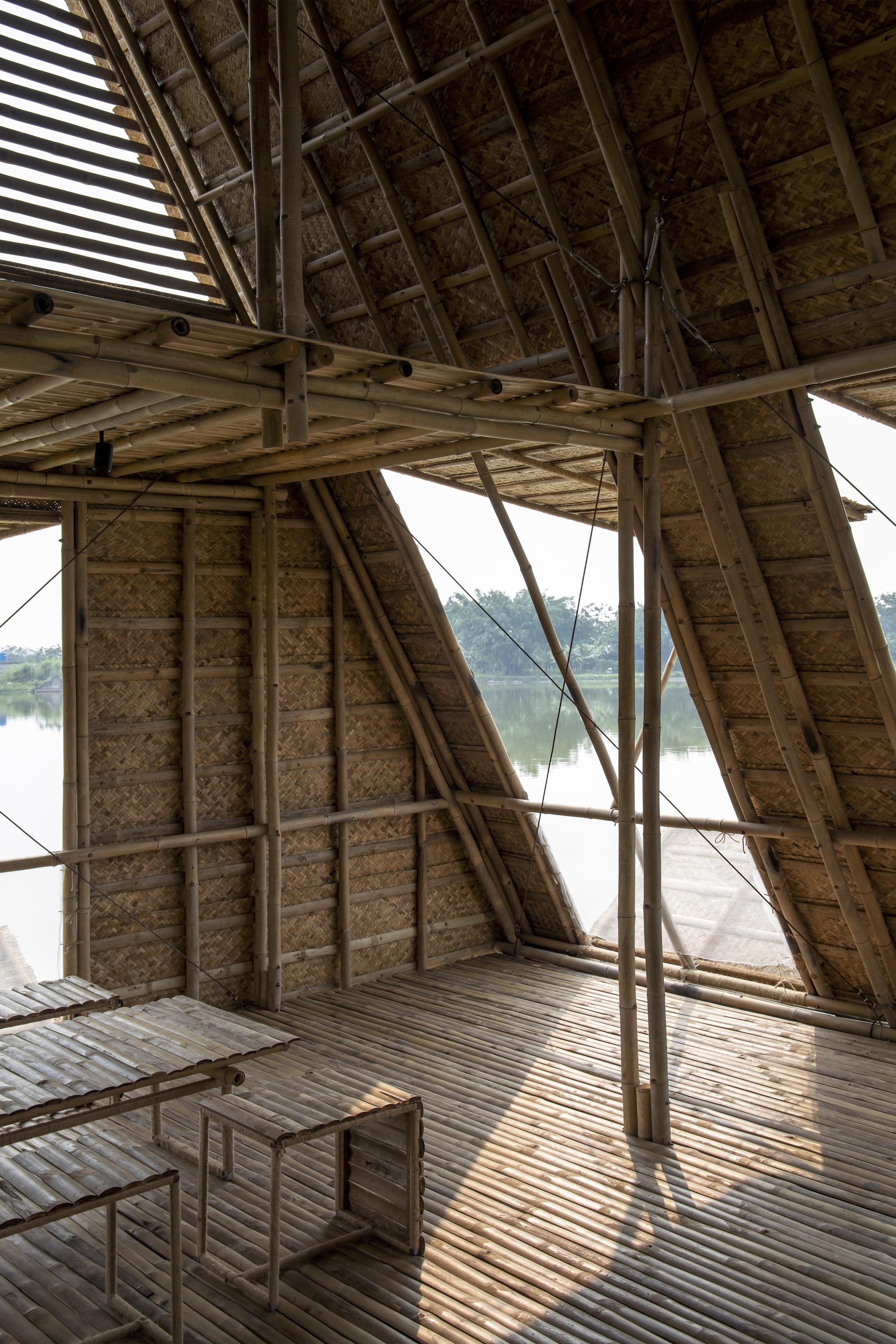 Gallery of Floating Bamboo House / H&P Architects - 15