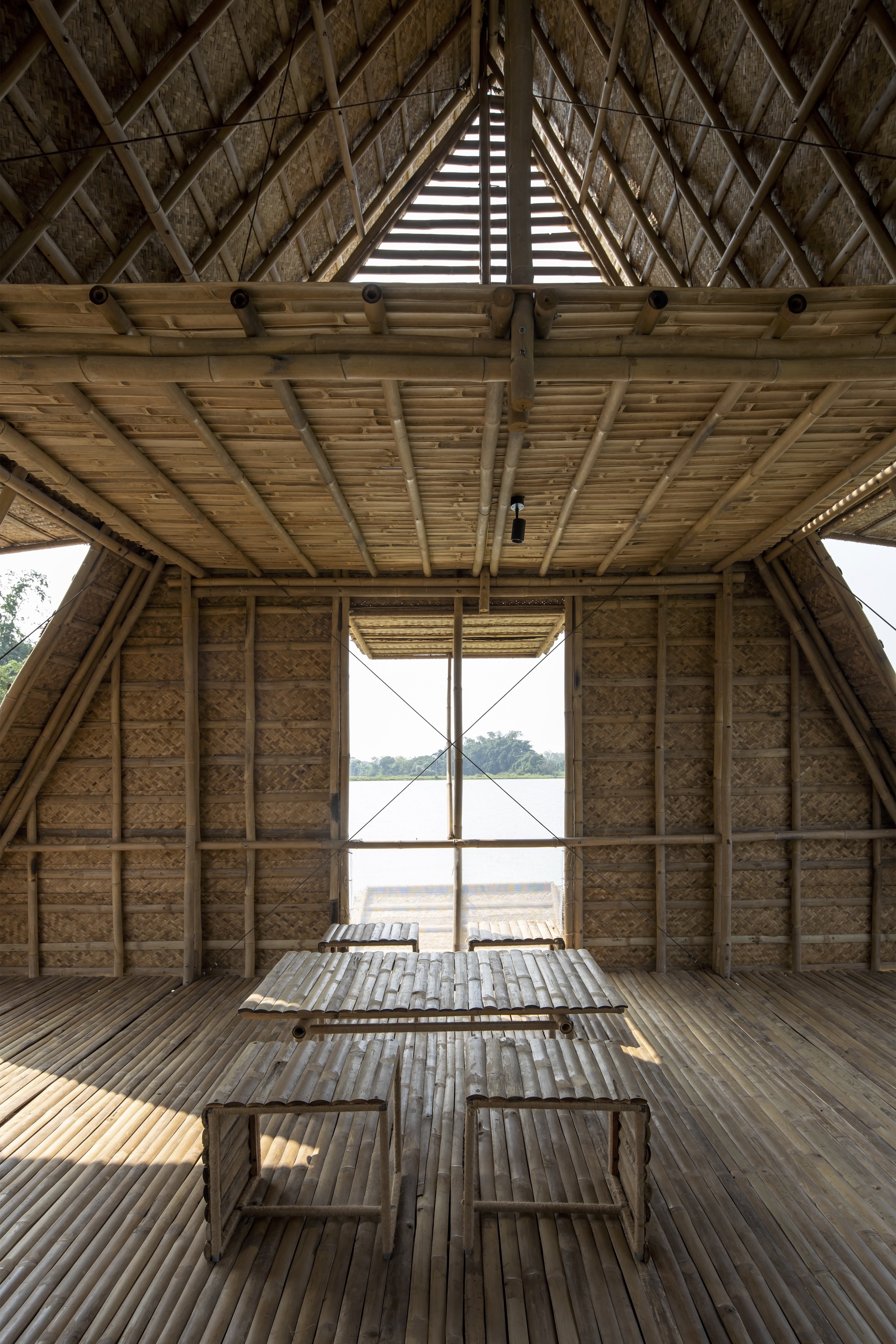 Gallery of Floating Bamboo House / H&P Architects - 13