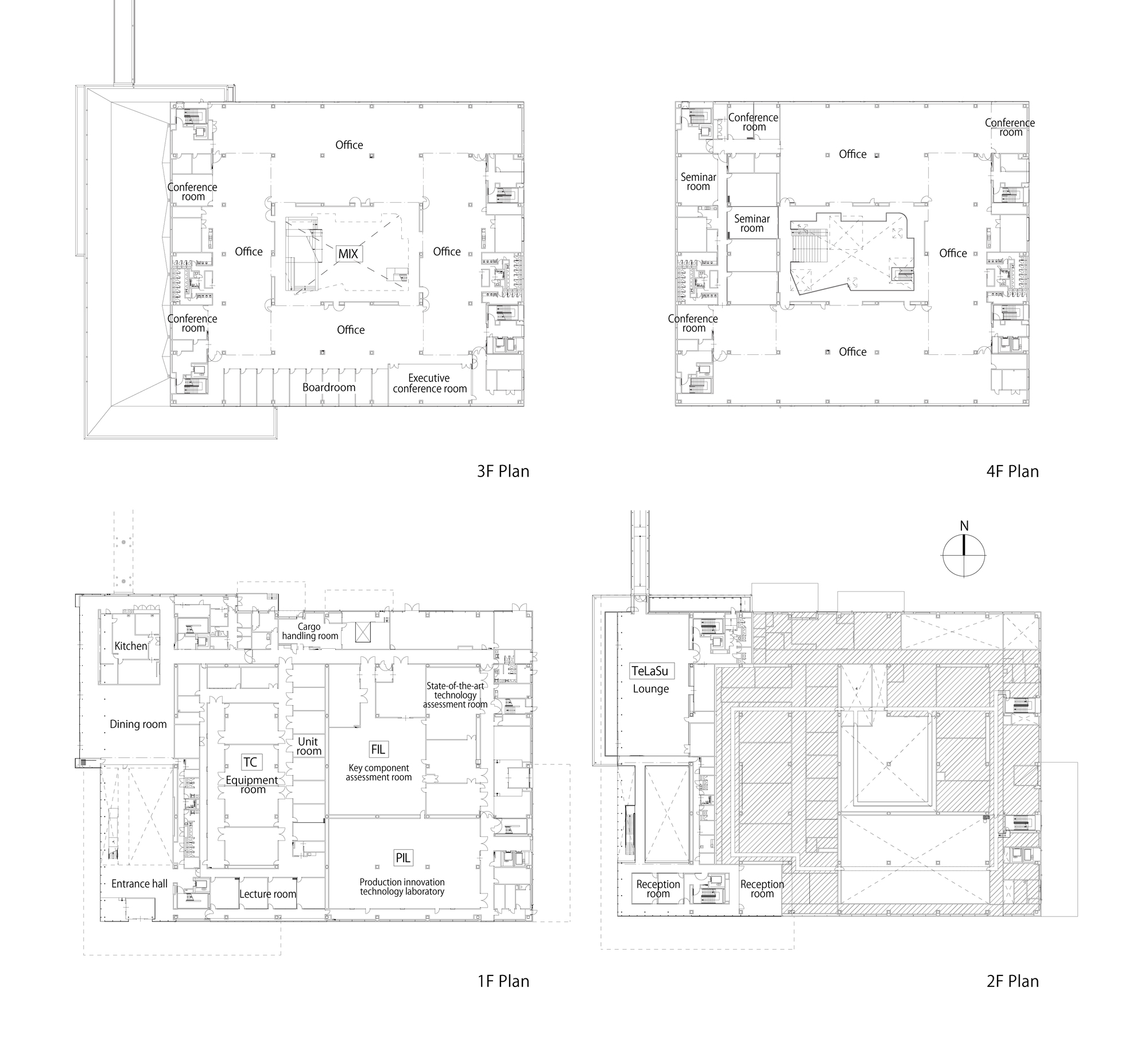 Gallery of Miyagi Technology Innovation Center / TAISEI DESIGN Planners ...