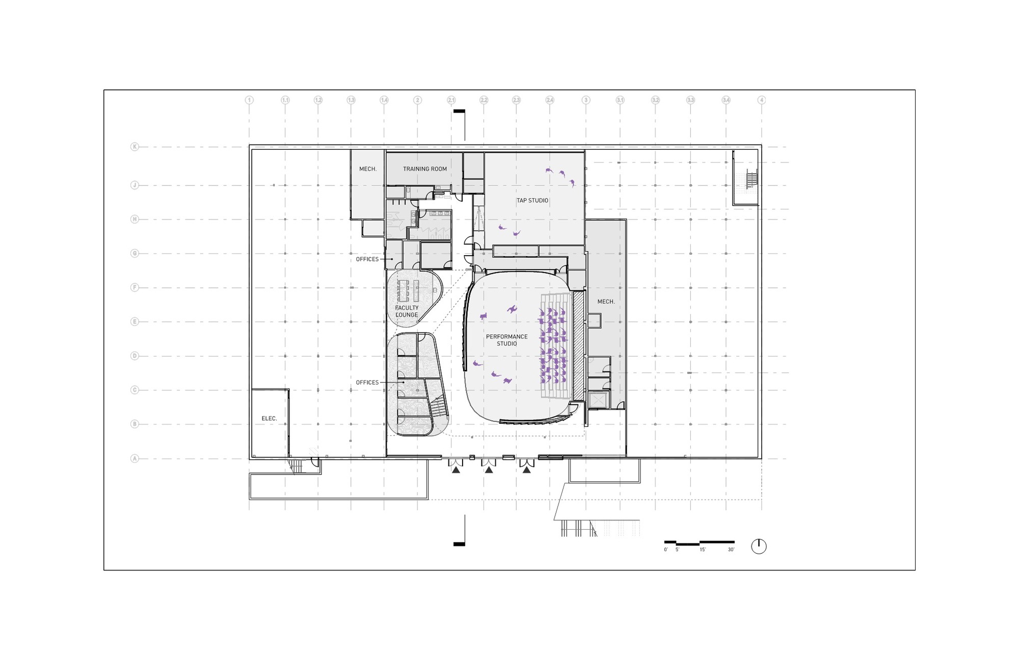 Gallery of Sandi Simon Center for Dance at Chapman University / Lorcan ...