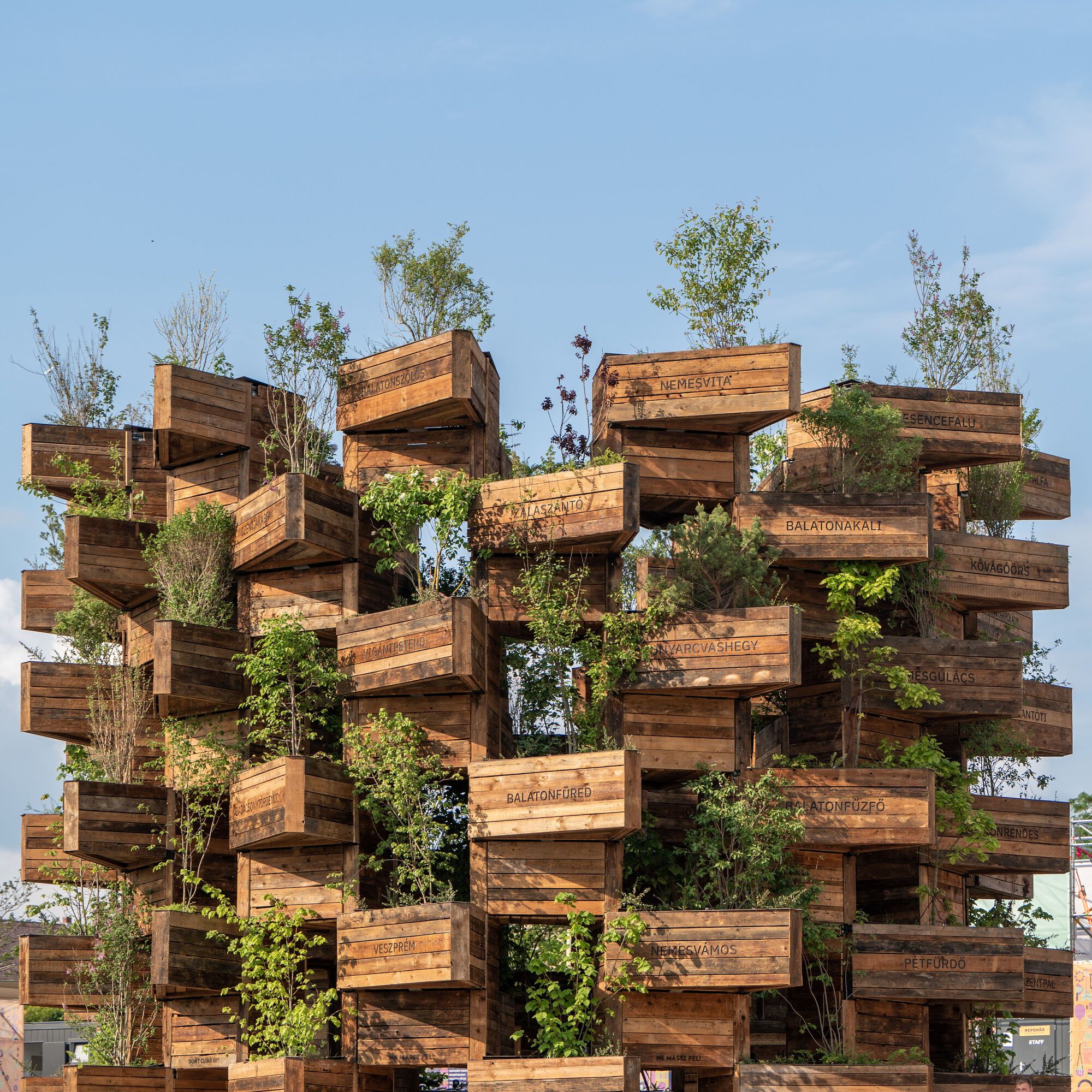 Gallery of Garden of Communities Pavilion / Hello Wood - 3