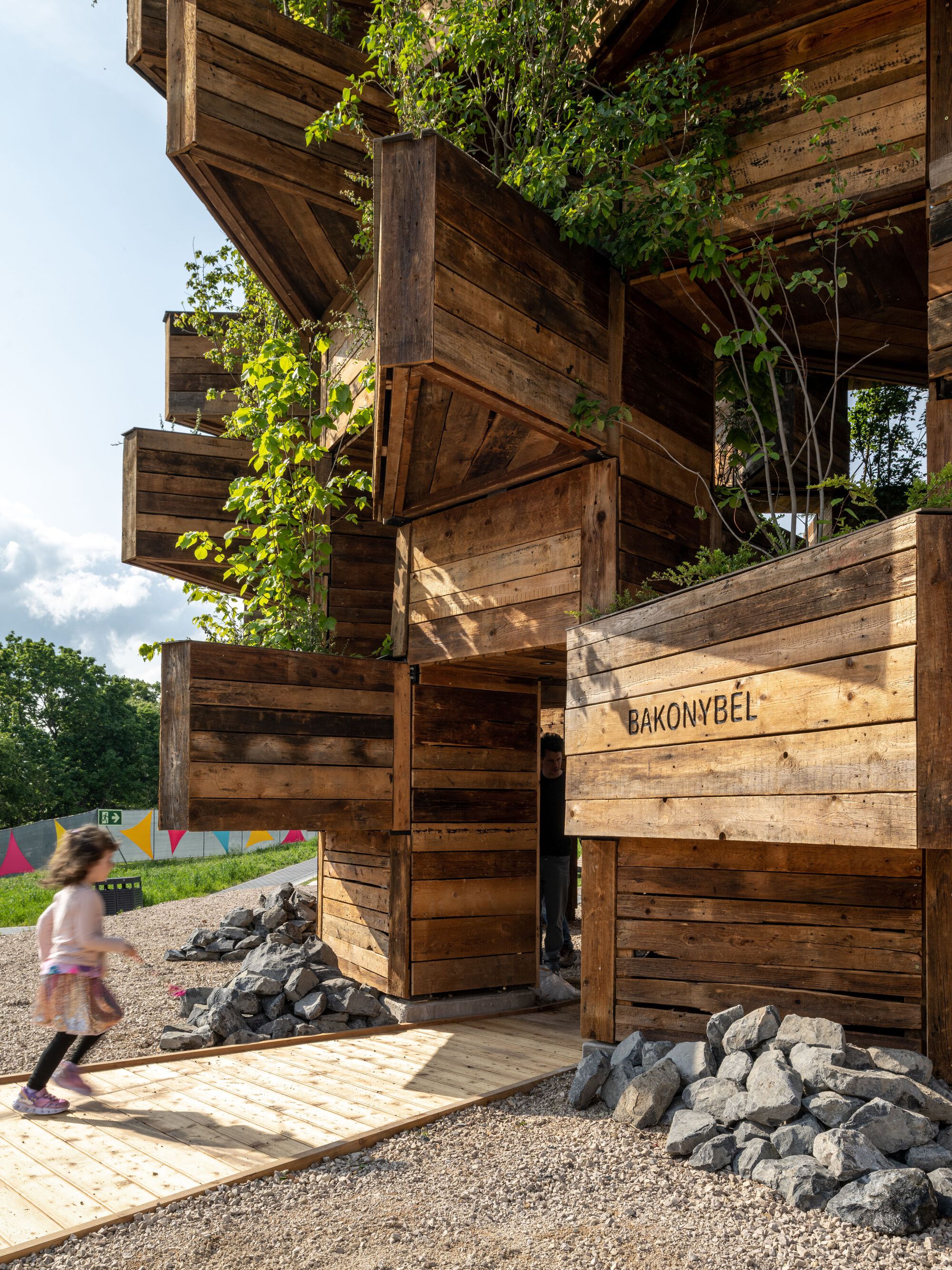 Gallery of Garden of Communities Pavilion / Hello Wood - 15