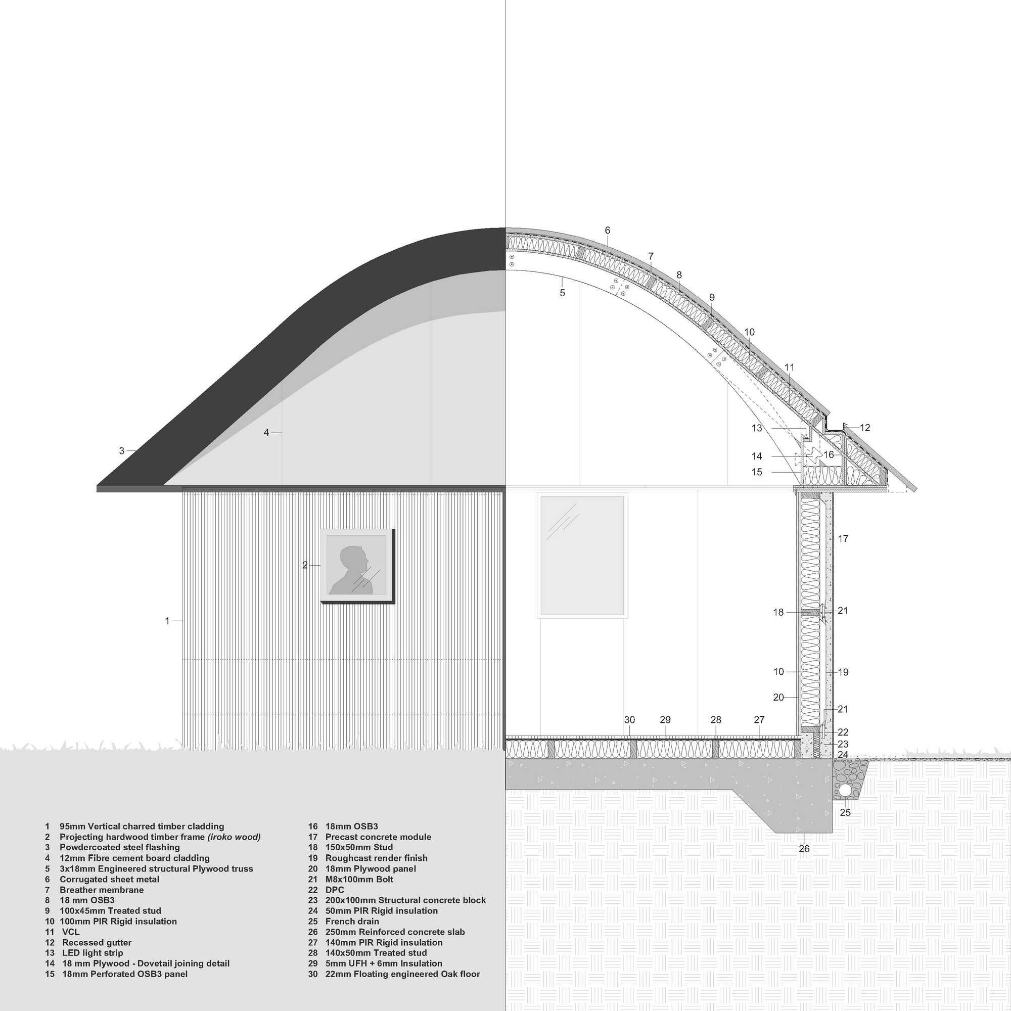 Gallery of The Barn Gallery / Boano Prišmontas - 21