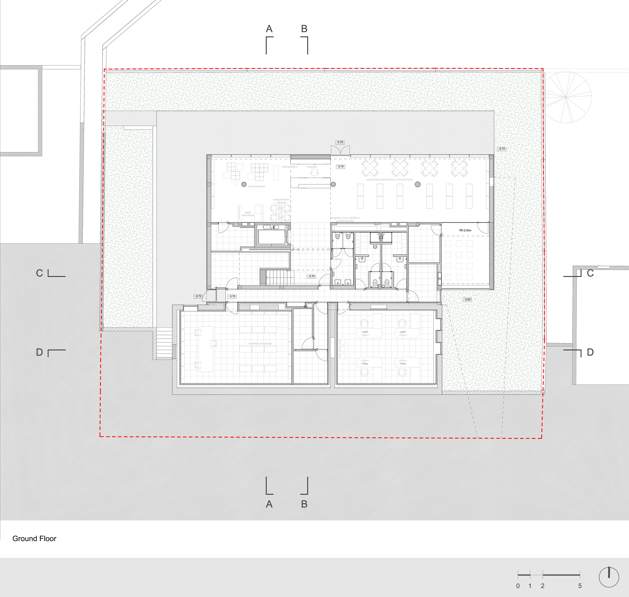 Gallery of Public Library in Baião / Traço Alternativo Arquitectos ...