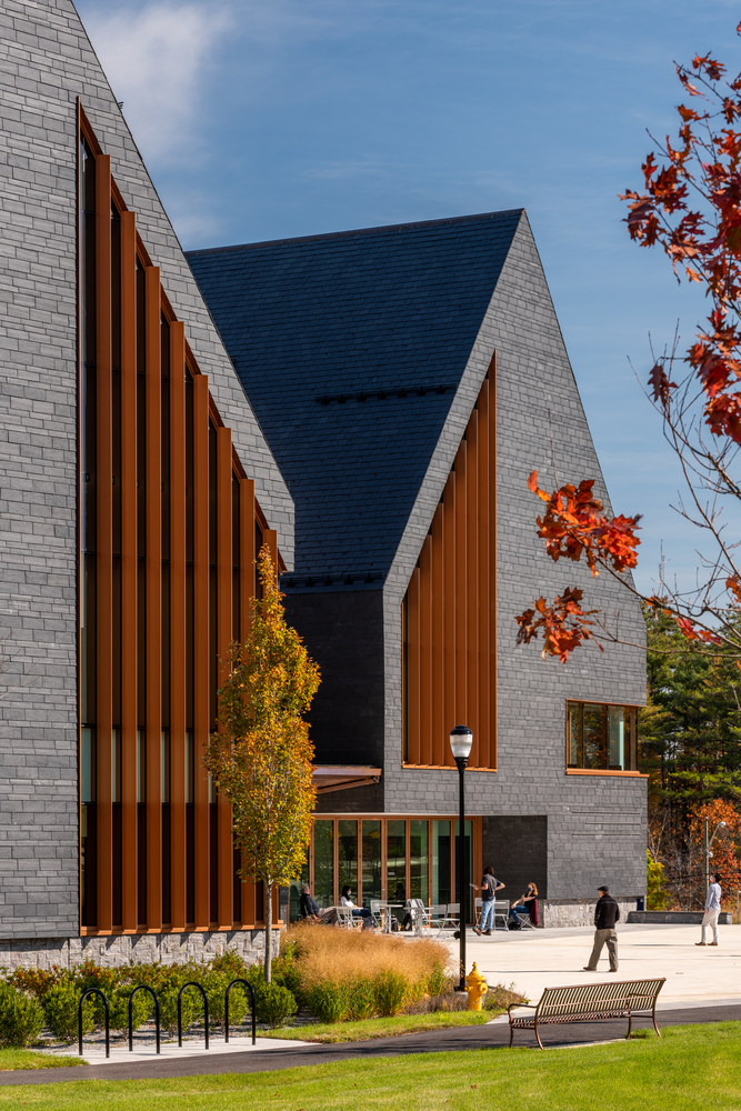 Gallery of Natural Slate Rainscreen Cladding: Combining Geometric ...