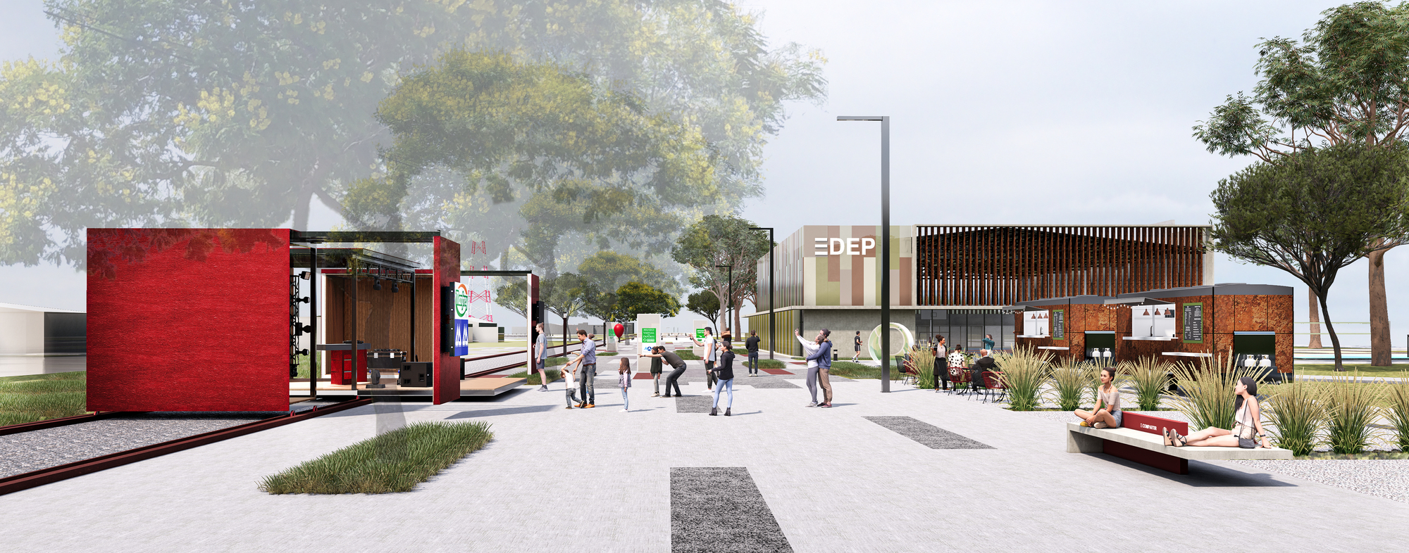 Galería de Conoce el proyecto ganador para el Parque Central Freyre en ...