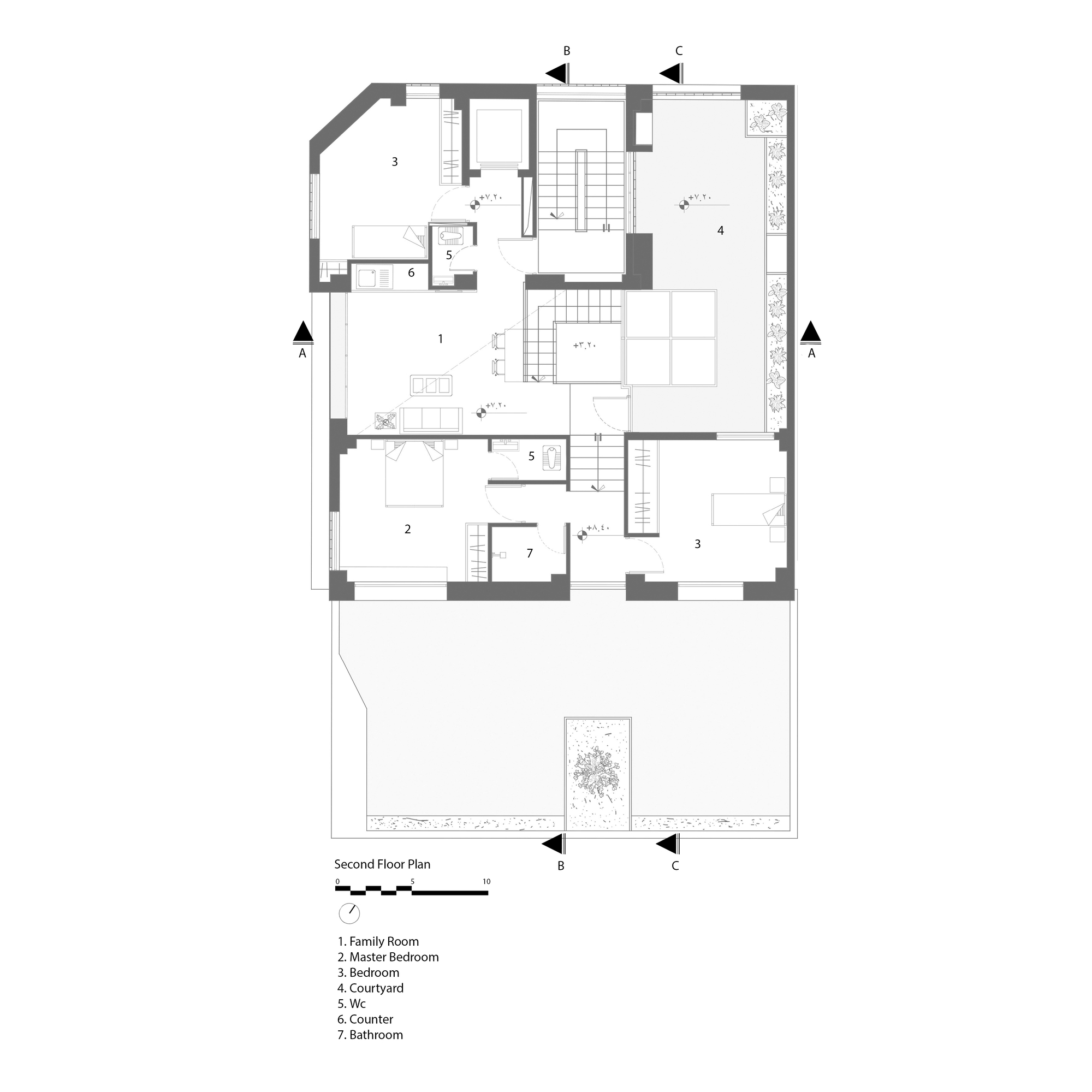 Gallery of Hidden Boxes Residential Building / KaSa Office - 26