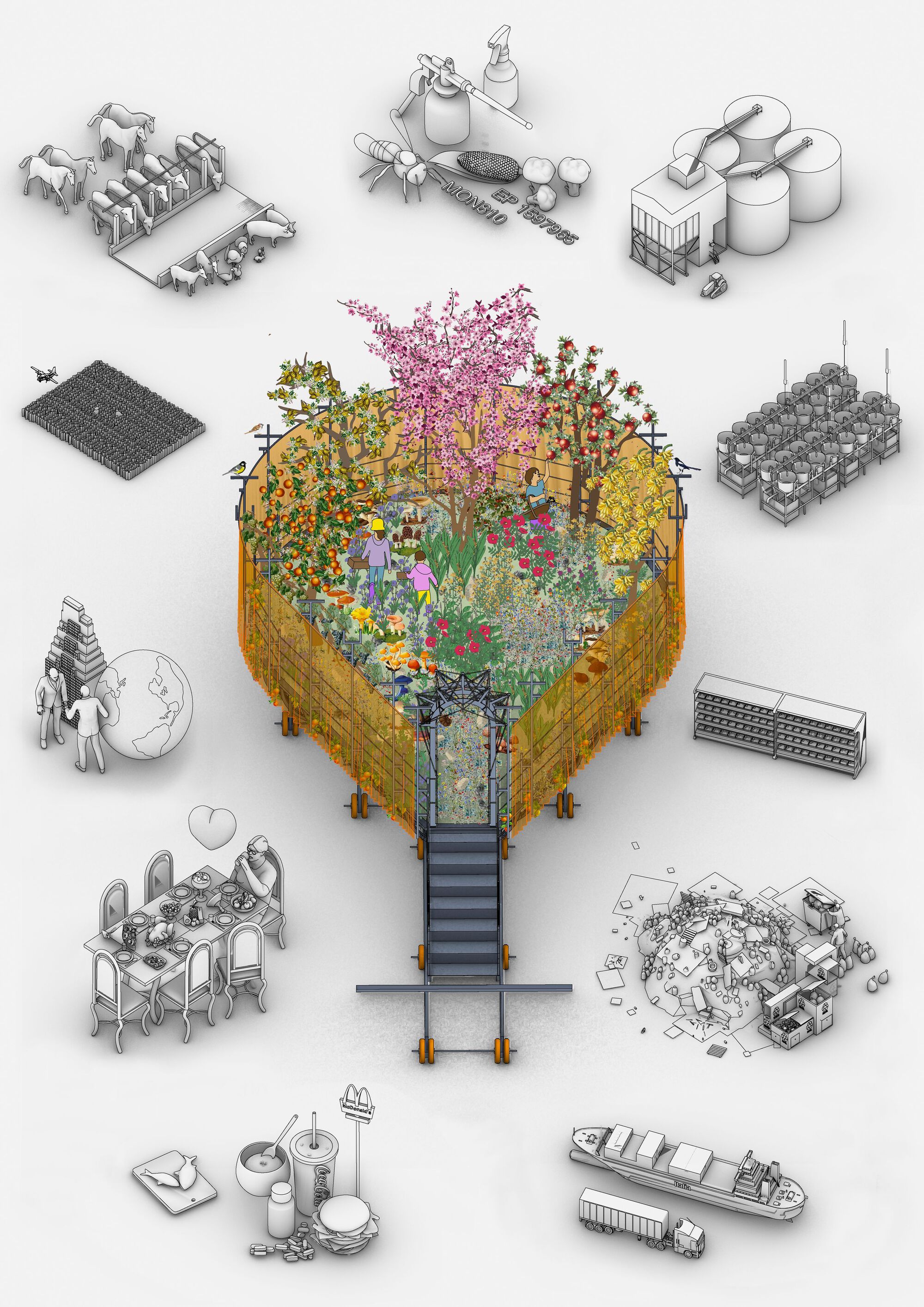 画廊 ARCA 可移动花园 / Takk + Mireia Luzárraga + Alejandro Muiño - 18