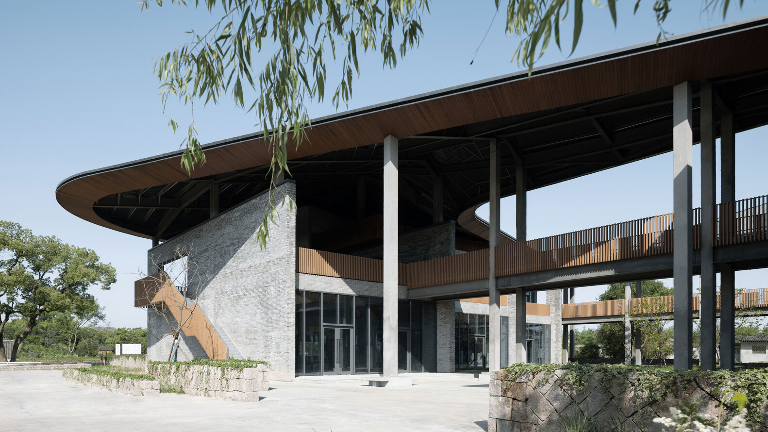 Gallery of The Road Corridor Cultural Station / Hangzhou Yuanshe ...