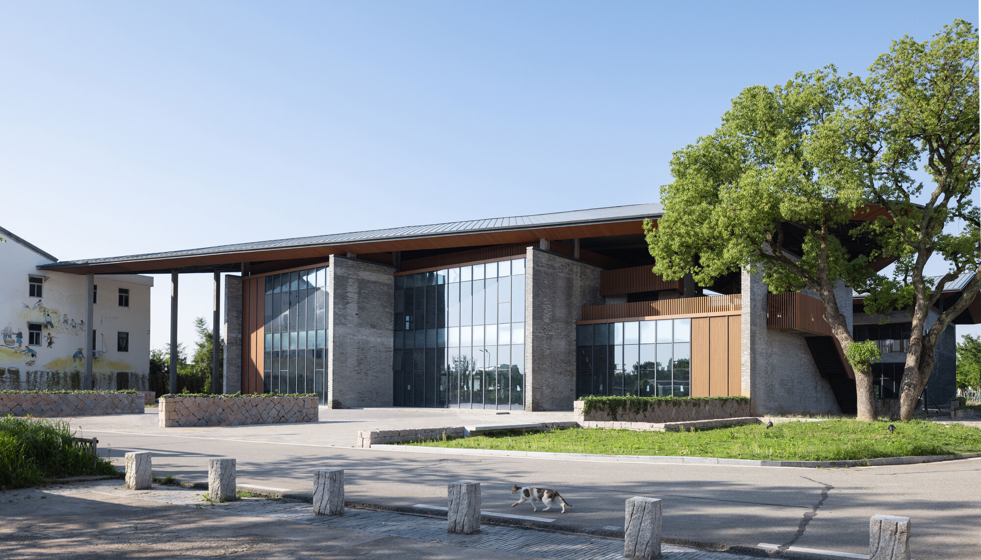 Gallery of The Road Corridor Cultural Station / Hangzhou Yuanshe ...